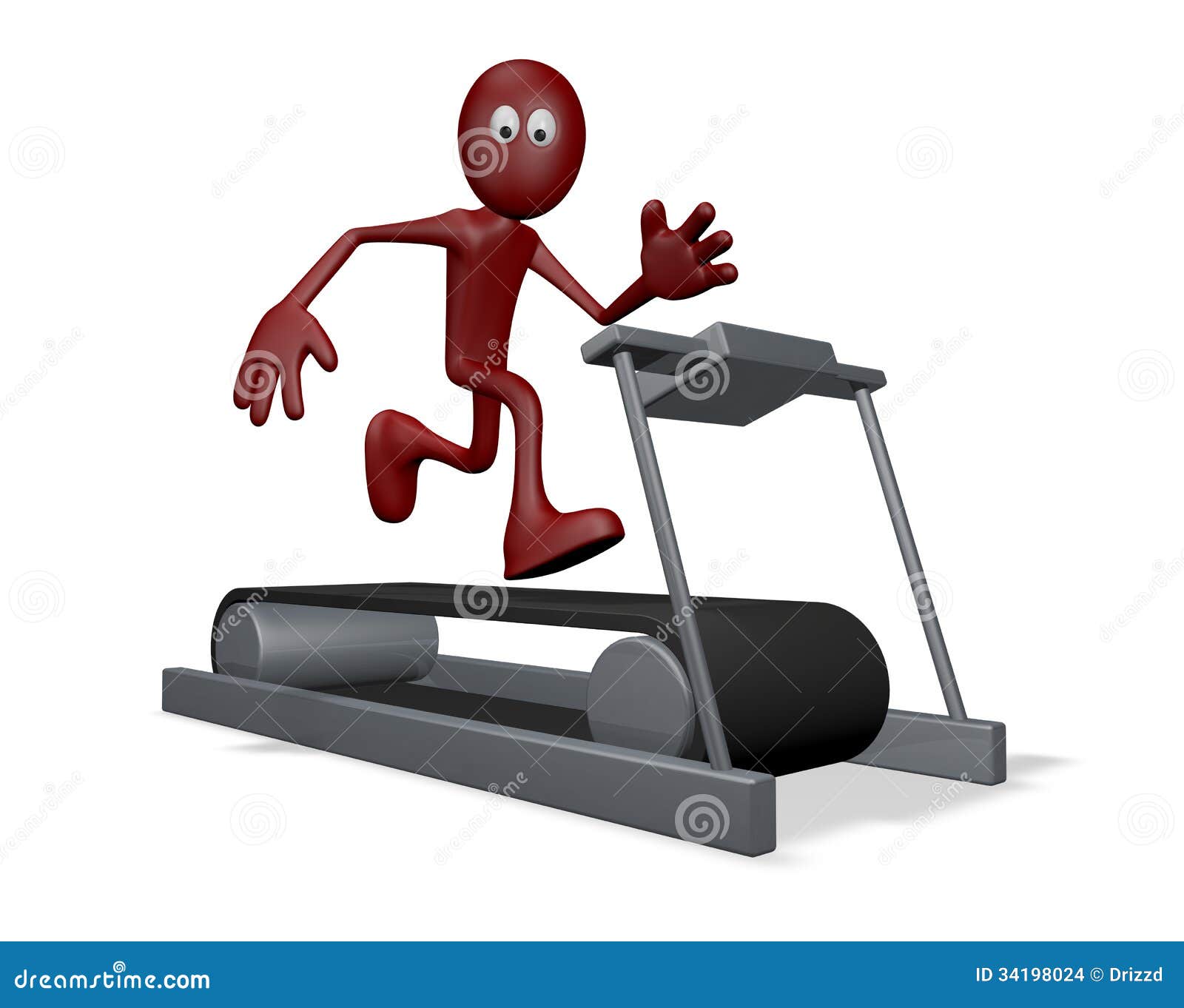 Runner stock illustration. Illustration of healthy, jogging - 34198024
