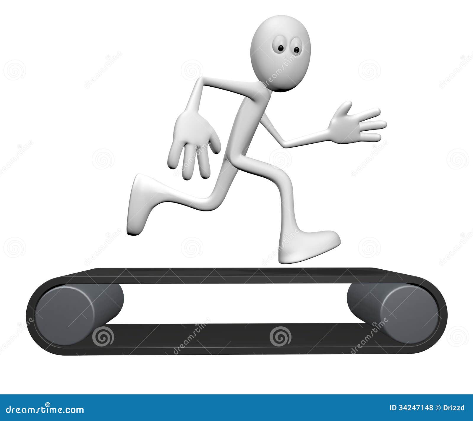 Runner stock illustration. Illustration of workout, exercise - 34247148