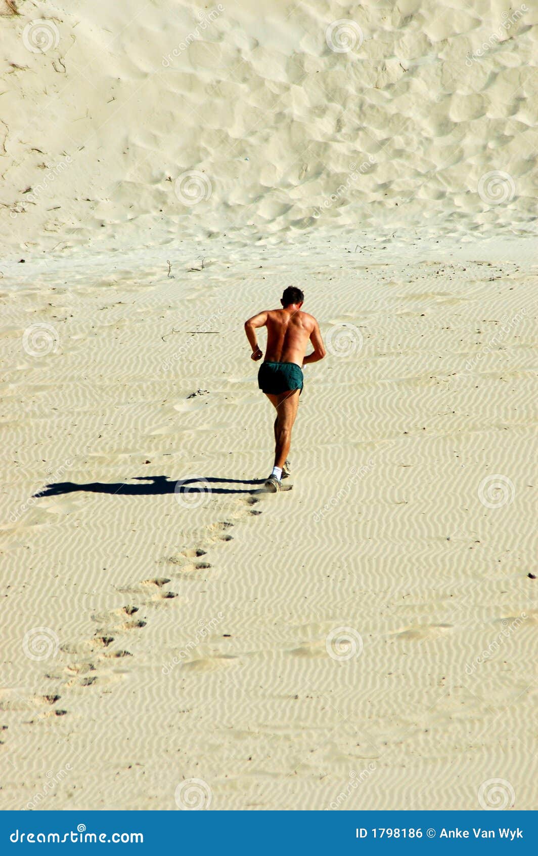 Runner in desert stock photo. Image of athletes, action - 1798186