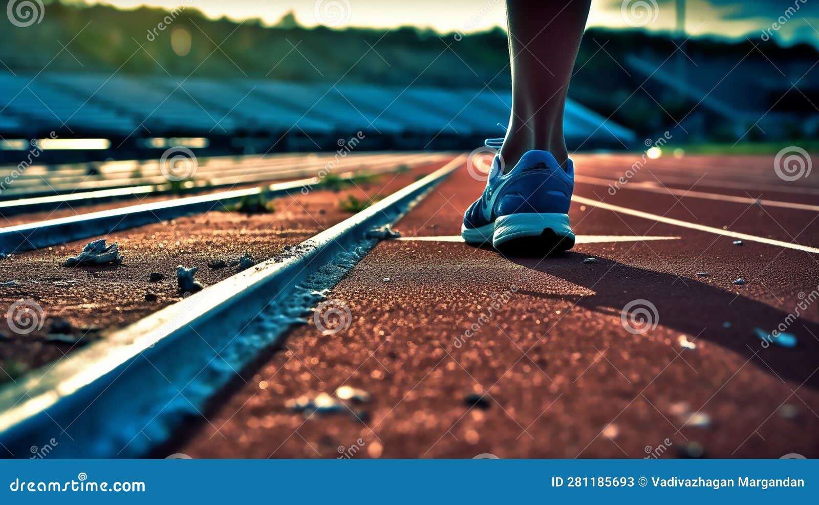 Runner feet stock illustration. Illustration of extreme - 281185693