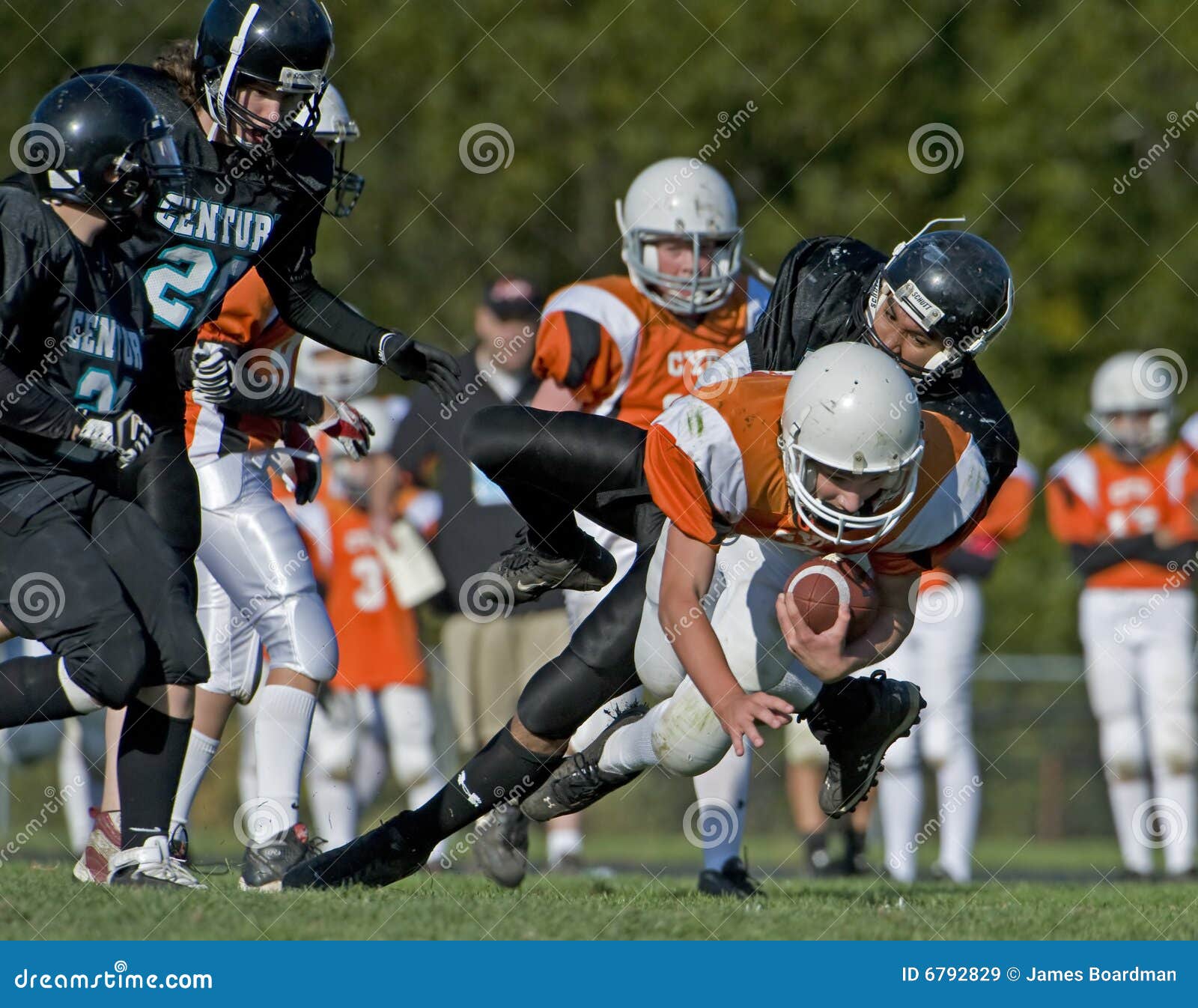 Runner Going Down Structure In A Test Of Extreme Obstacle Race ...