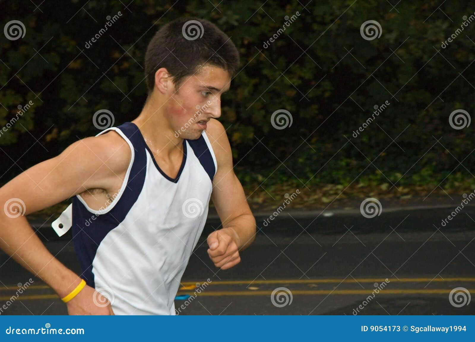 Runner going up a hill stock image. Image of drive, lifestyle - 9054173