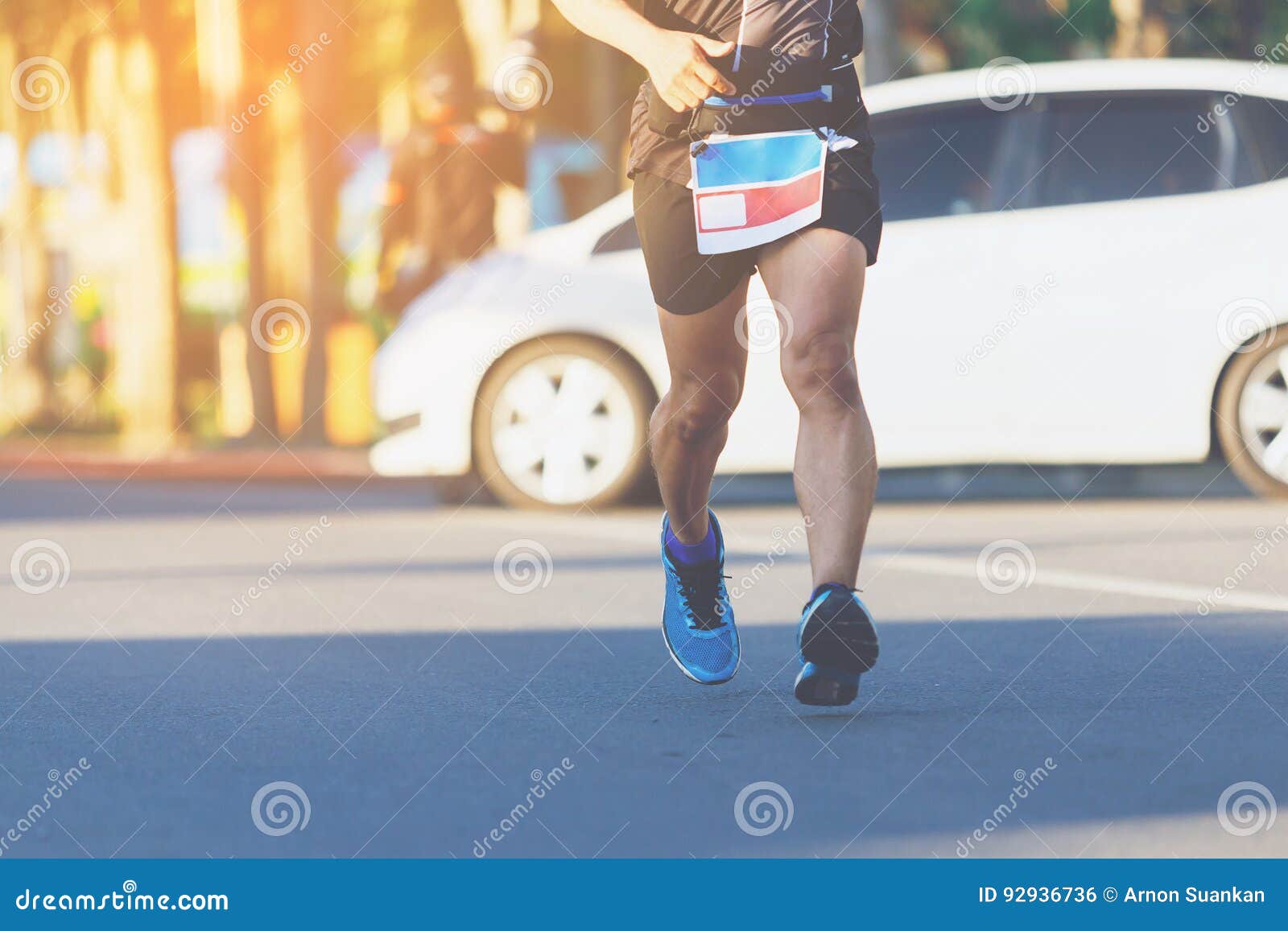Runner legs. stock photo. Image of lifestyle, fitness - 92936736