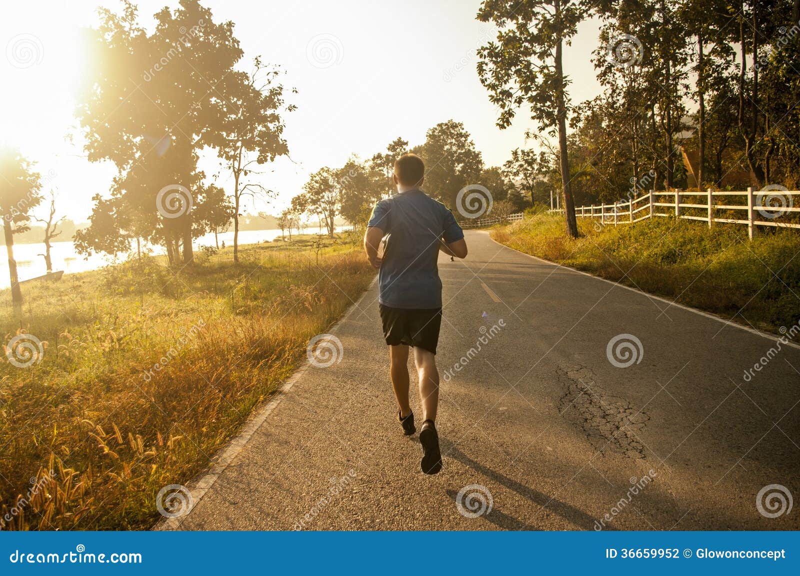 Runner in the morning editorial photography. Image of exercising - 36659952