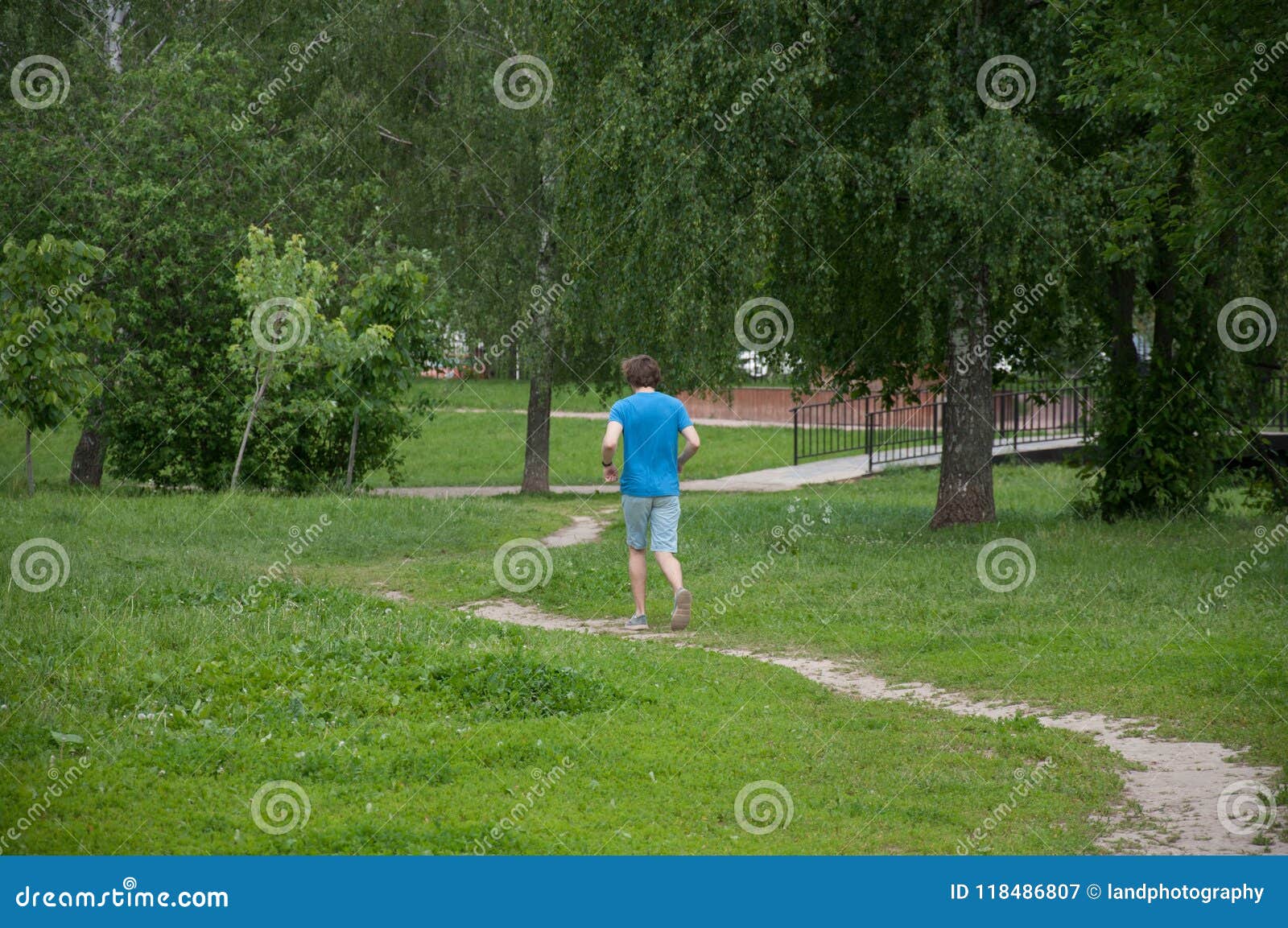 Runner in the Park. Outdoors Activity Stock Image - Image of sportswear ...