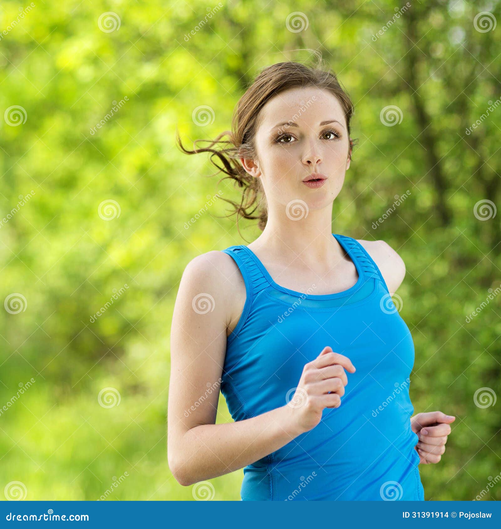 Runner stock photo. Image of bright, park, health, activity - 31391914
