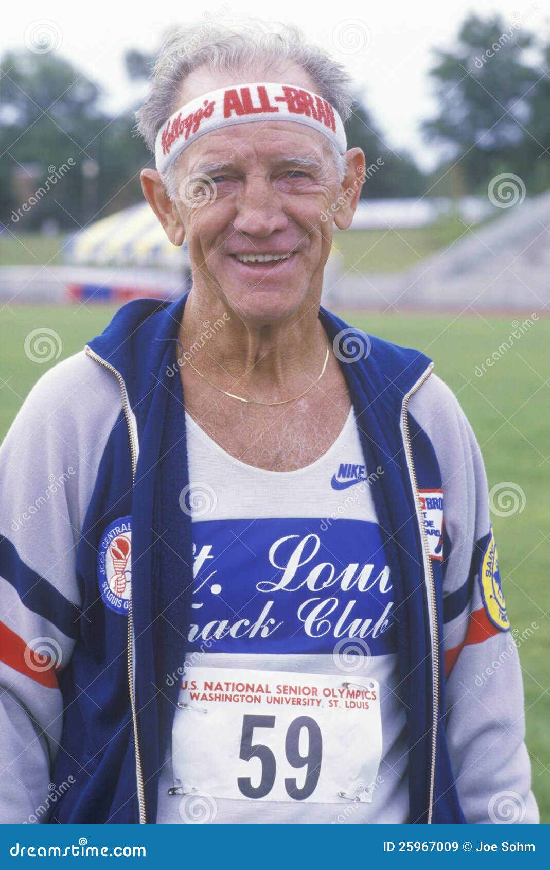 A Runner at the Senior Olympics, Editorial Stock Image - Image of ...