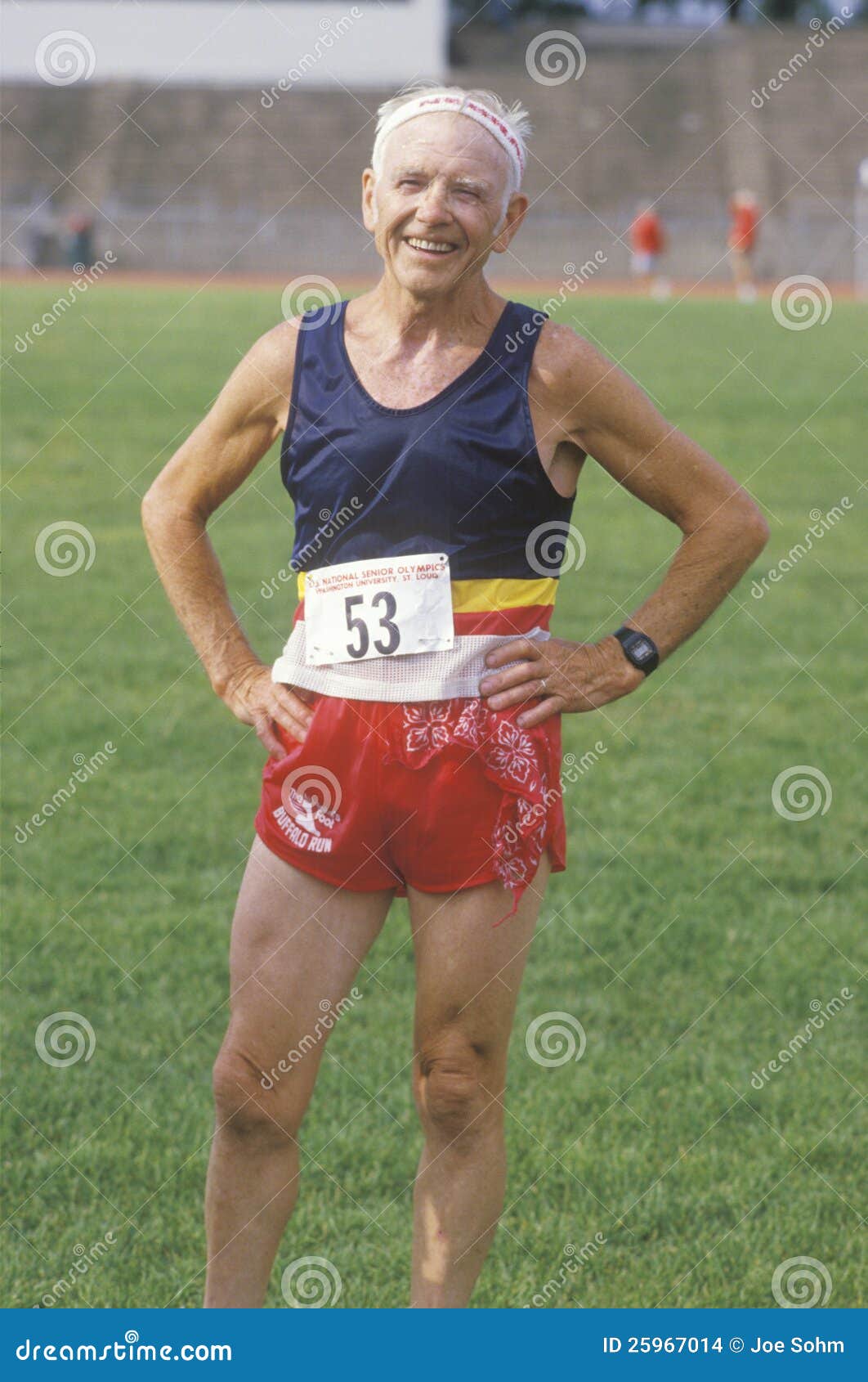 A Runner at the Senior Olympics Editorial Stock Image - Image of ...