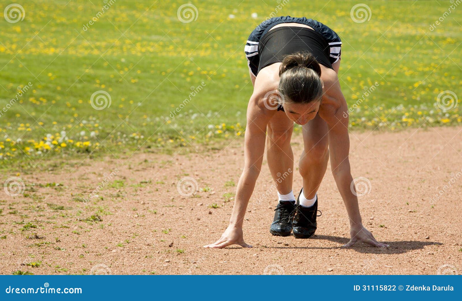 Runner start stock photo. Image of runner, athletics - 31115822