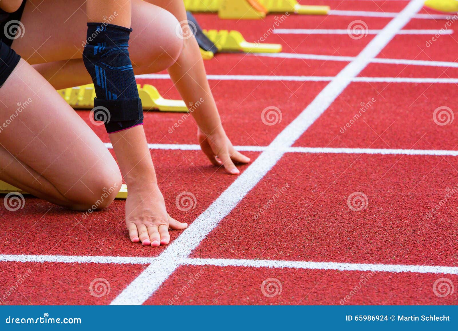 Runner at start line stock photo. Image of challenge - 65986924