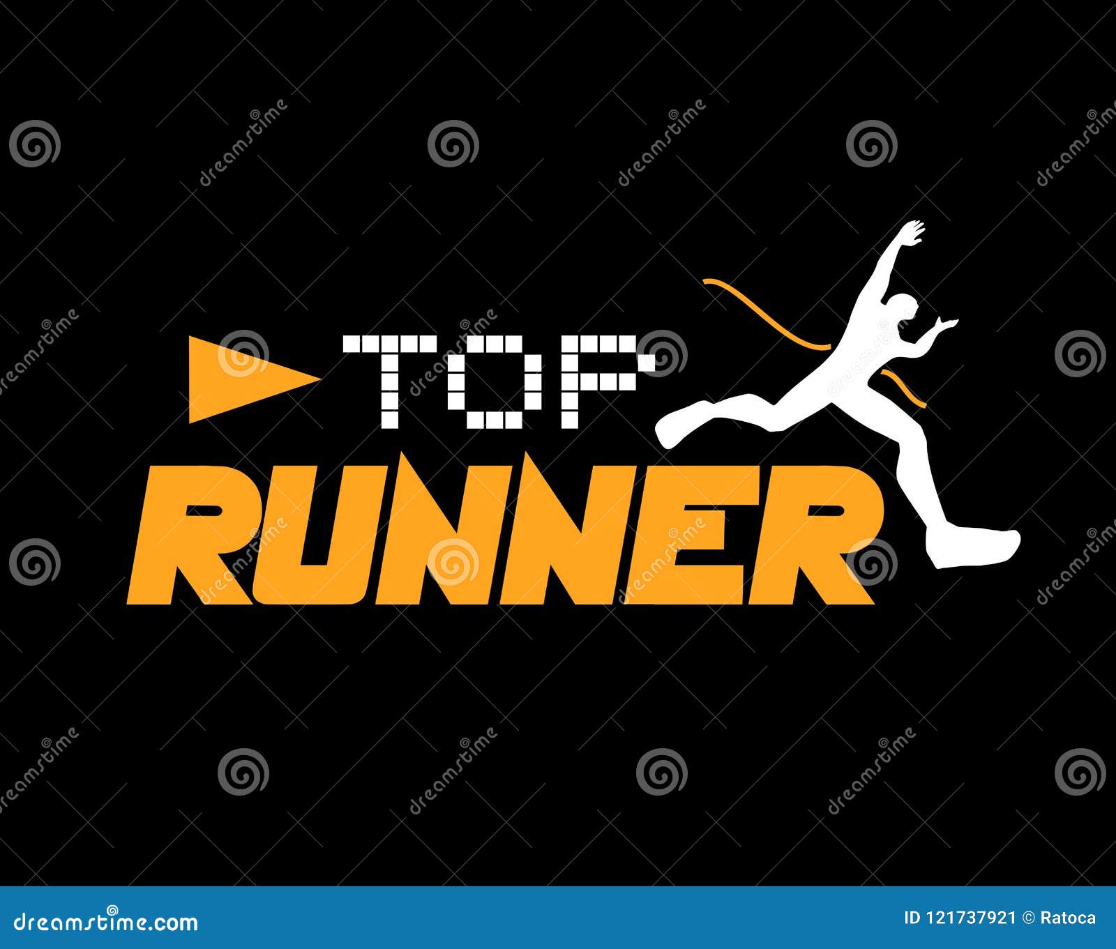 Runner symbol design stock illustration. Illustration of creative ...