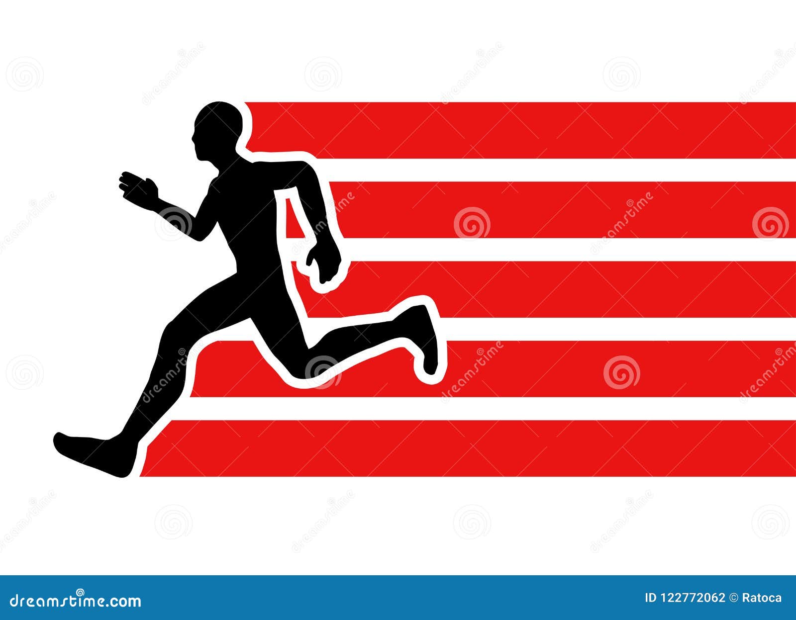 Runner symbol design stock vector. Illustration of speed - 122772062