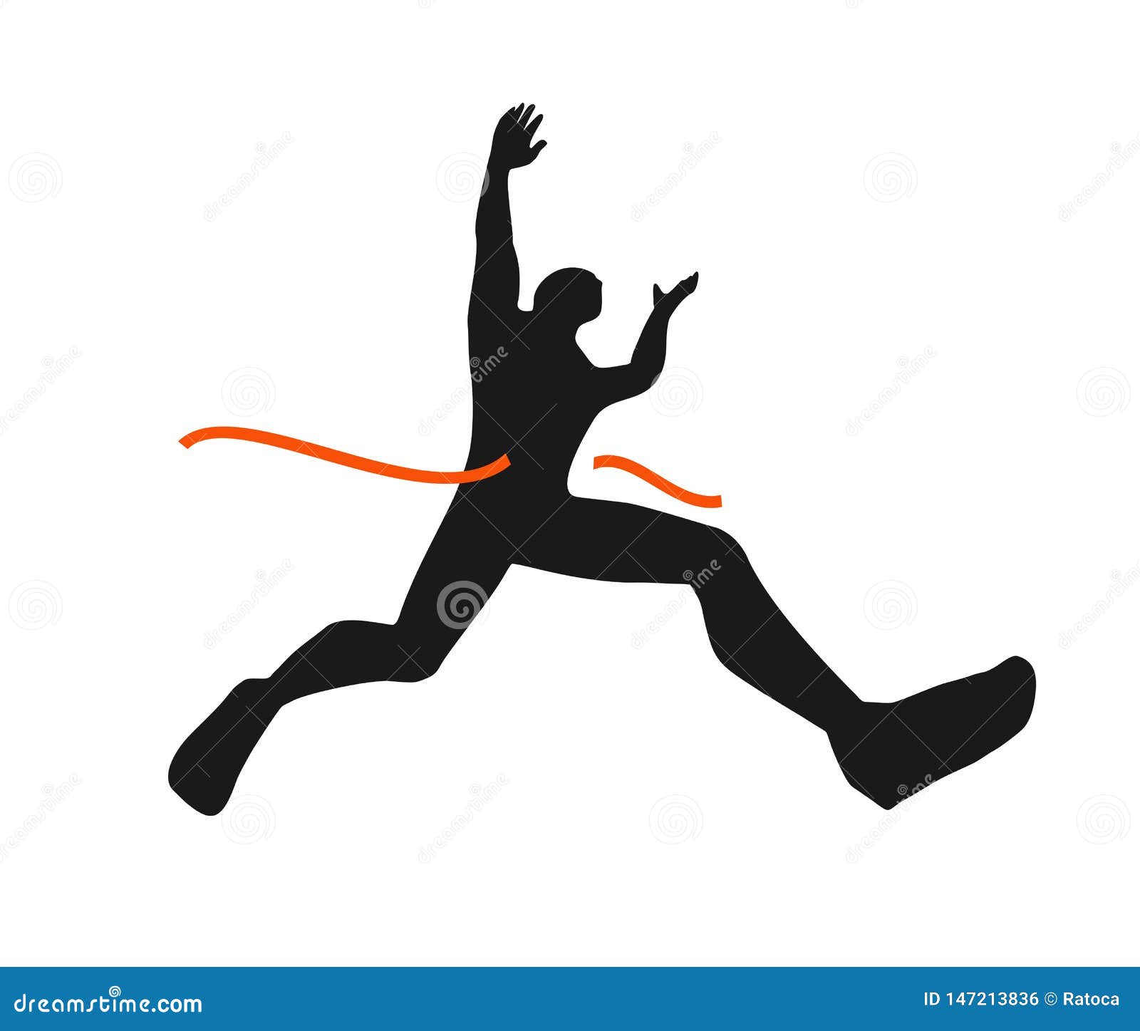 Runner symbol design stock vector. Illustration of winner - 147213836