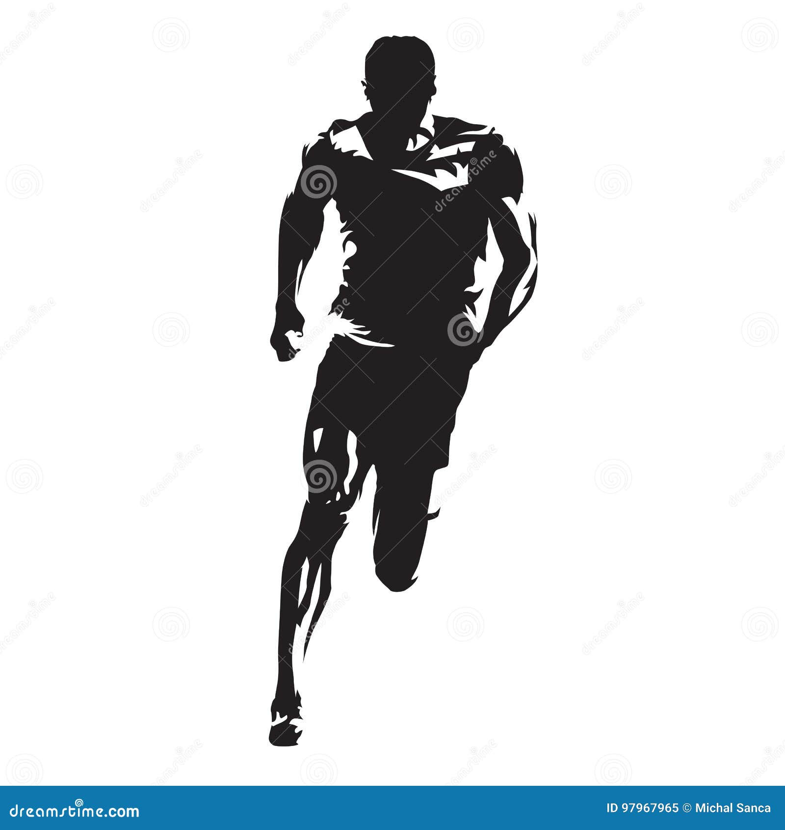 Sprinting Athlete Stock Illustrations – 2,201 Sprinting Athlete Stock ...