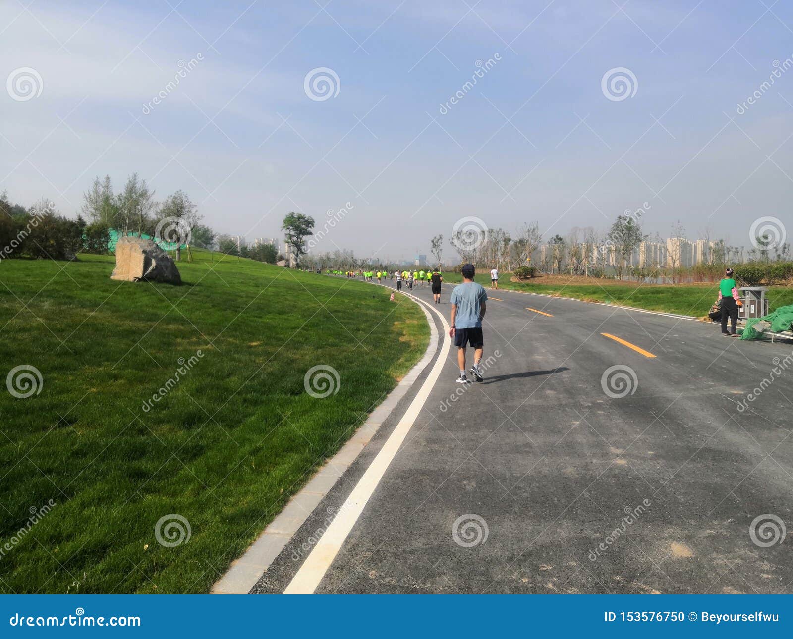 Runner and walker editorial image. Image of walker, runner - 153576750