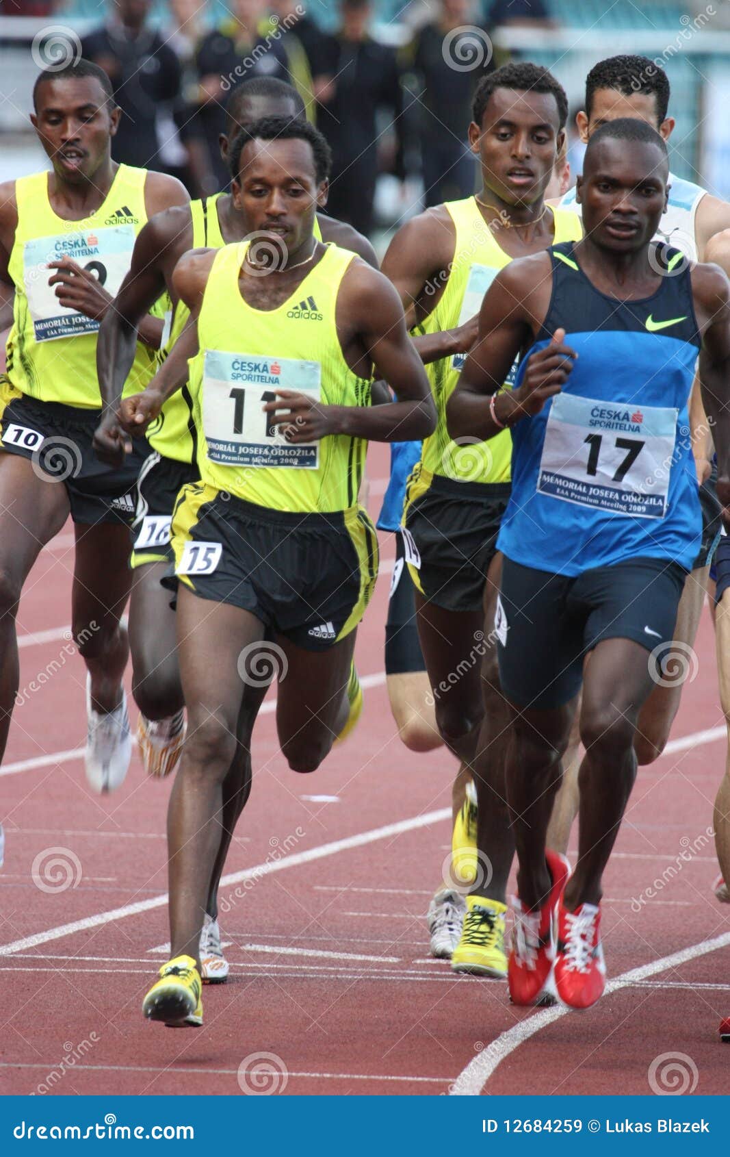 Runners at 1500 Metres Race Editorial Stock Image - Image of ndiwa ...