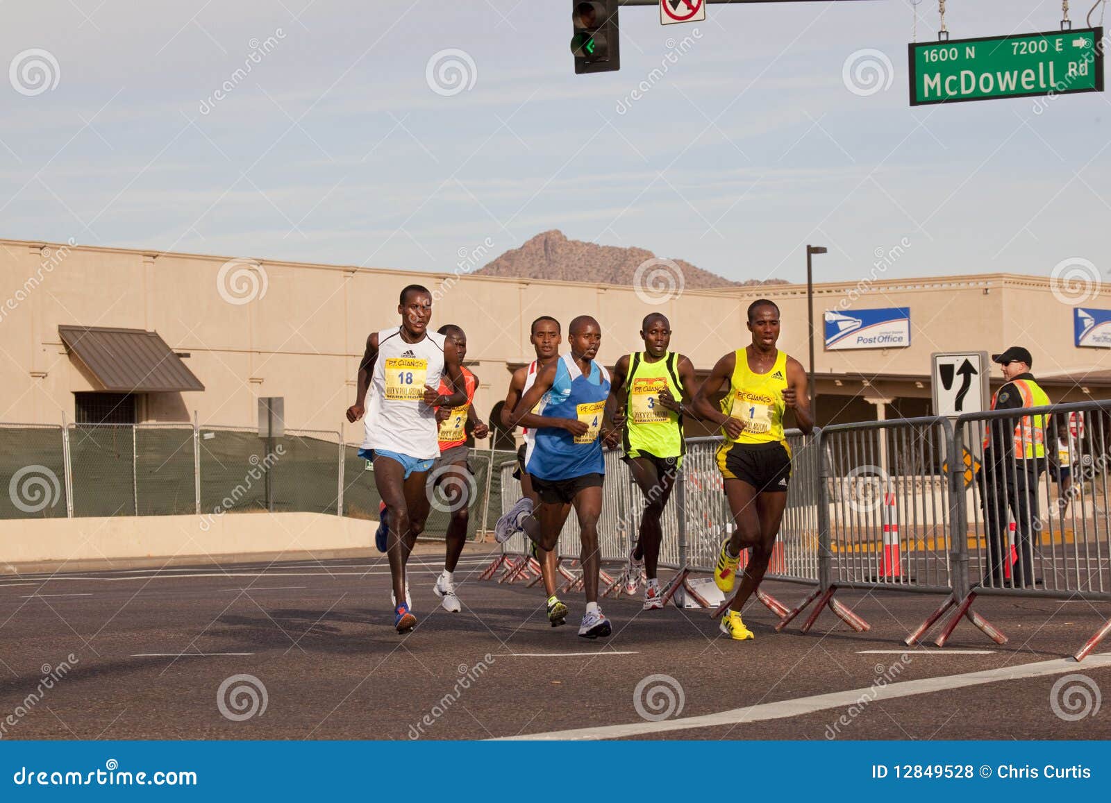 Runners in the 2010 Phoenix Marathon Editorial Stock Photo - Image of ...