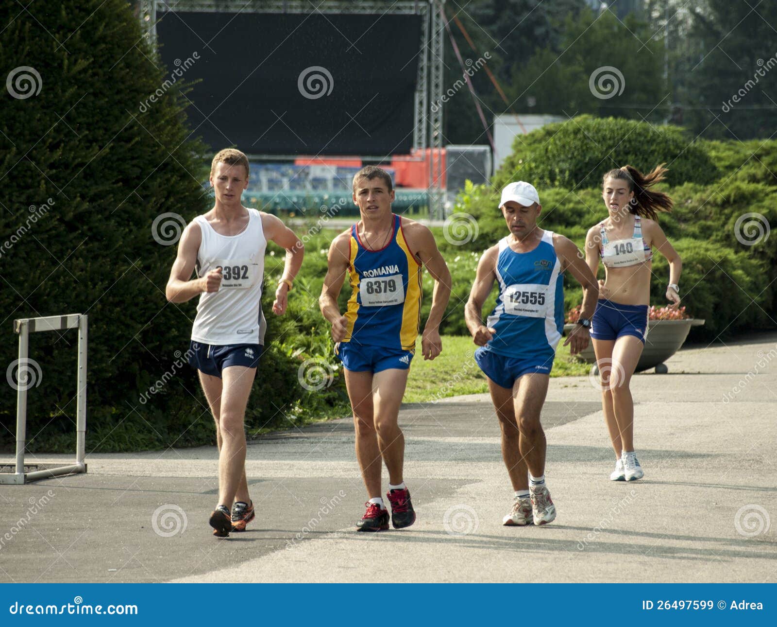 Athletes at the 20km March Contest Editorial Stock Image - Image of ...