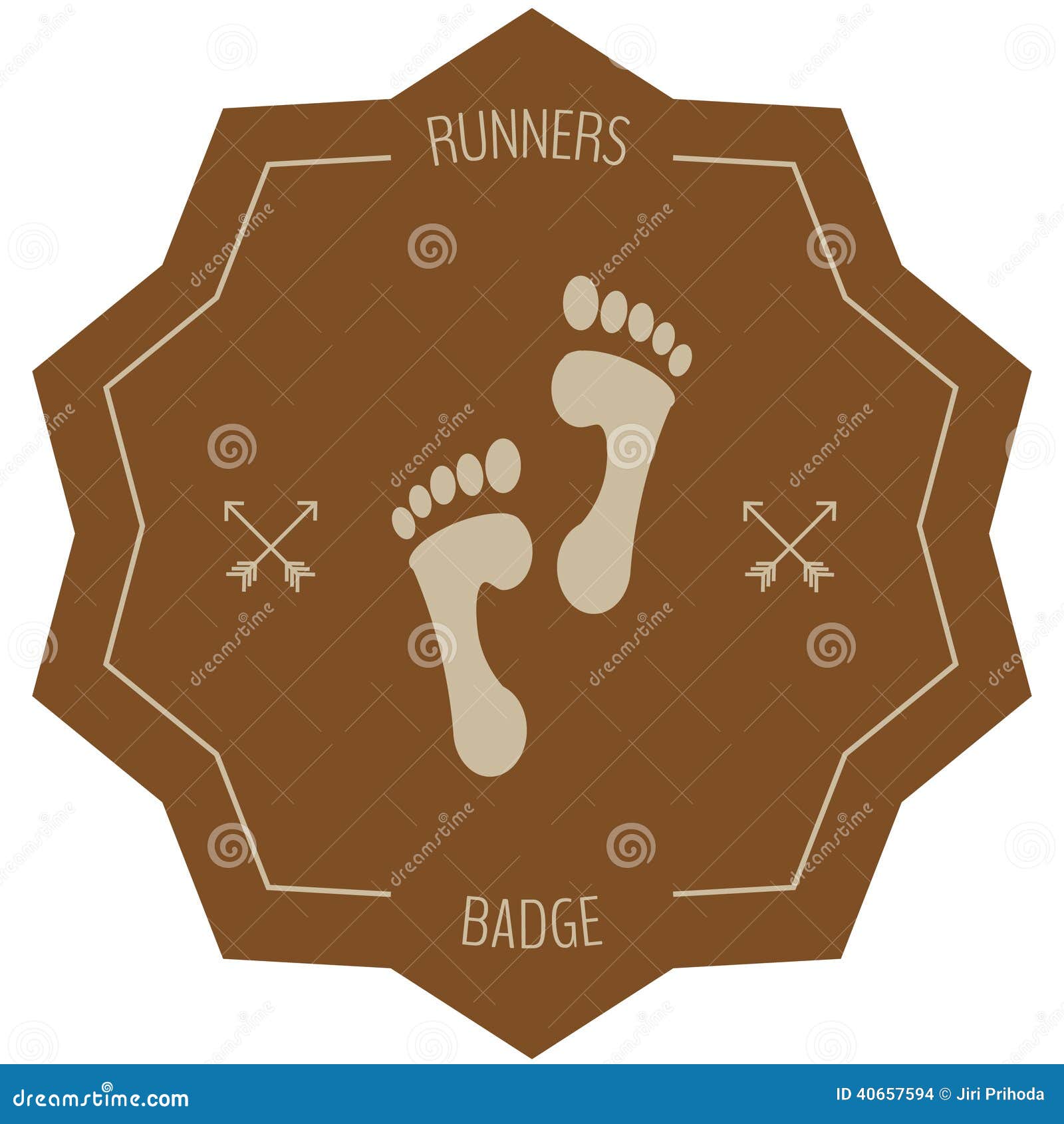 Runners Badge Stock Illustrations – 40 Runners Badge Stock ...