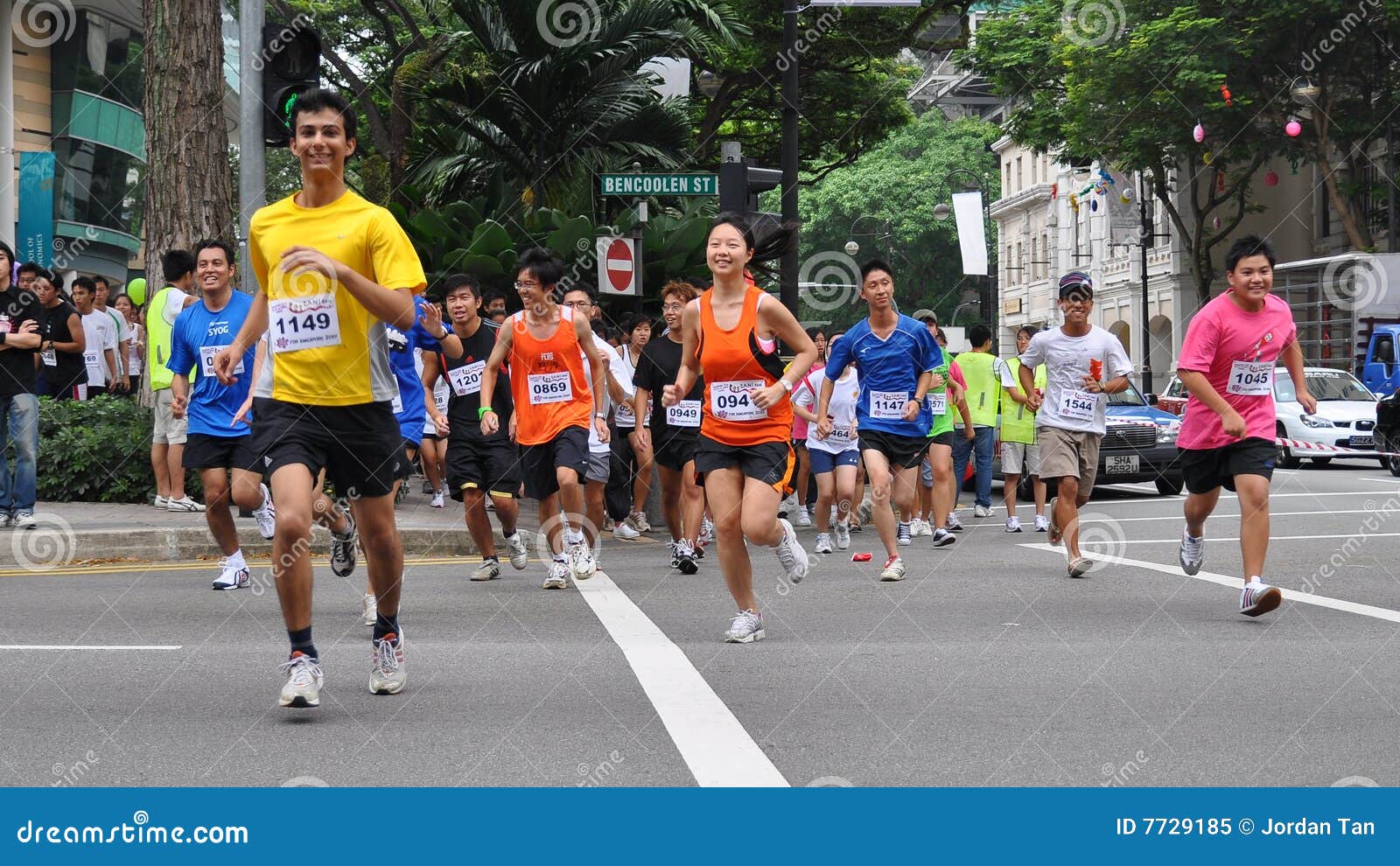 Runners at Create Action Now! (CAN) Run Editorial Image - Image of ...