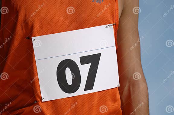Runners Entry Number stock image. Image of marathon, exercise - 4543999