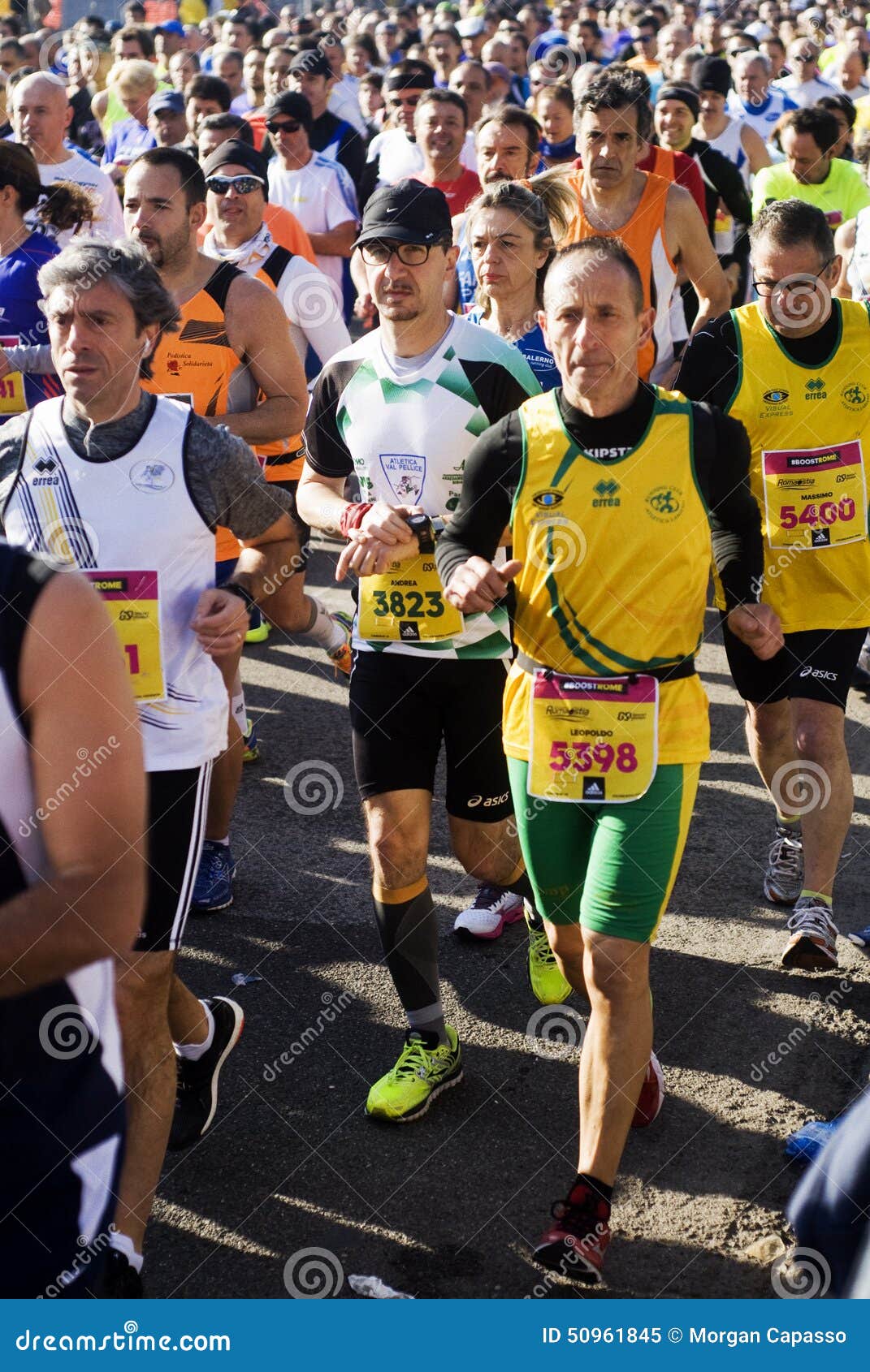 Runners in a half marathon stock image. Image of runs - 50961845