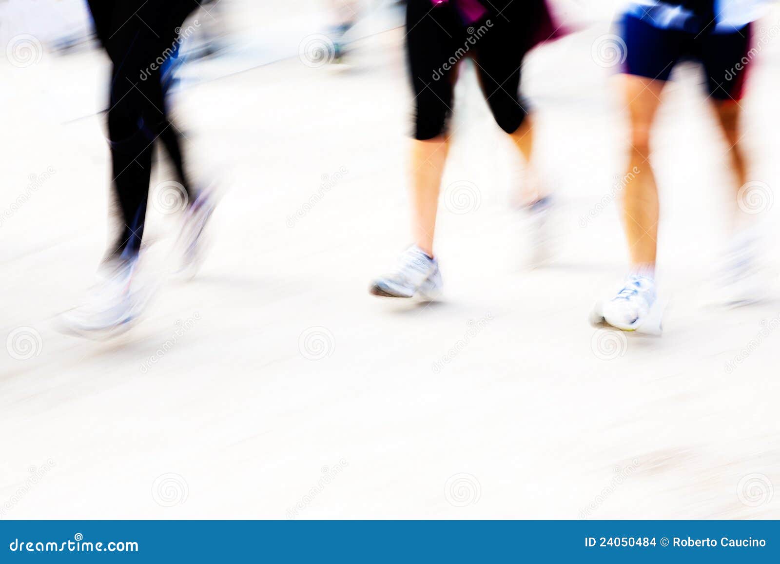 Runners Legs with Panning Blur Stock Photo - Image of woman, horizontal ...