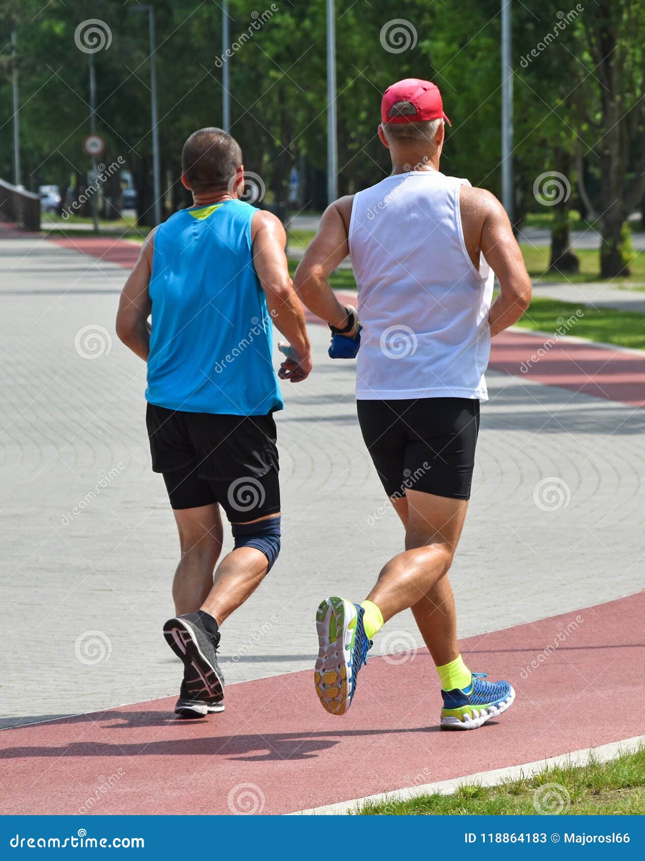 Runners on the Running Track Editorial Stock Photo - Image of amateur ...