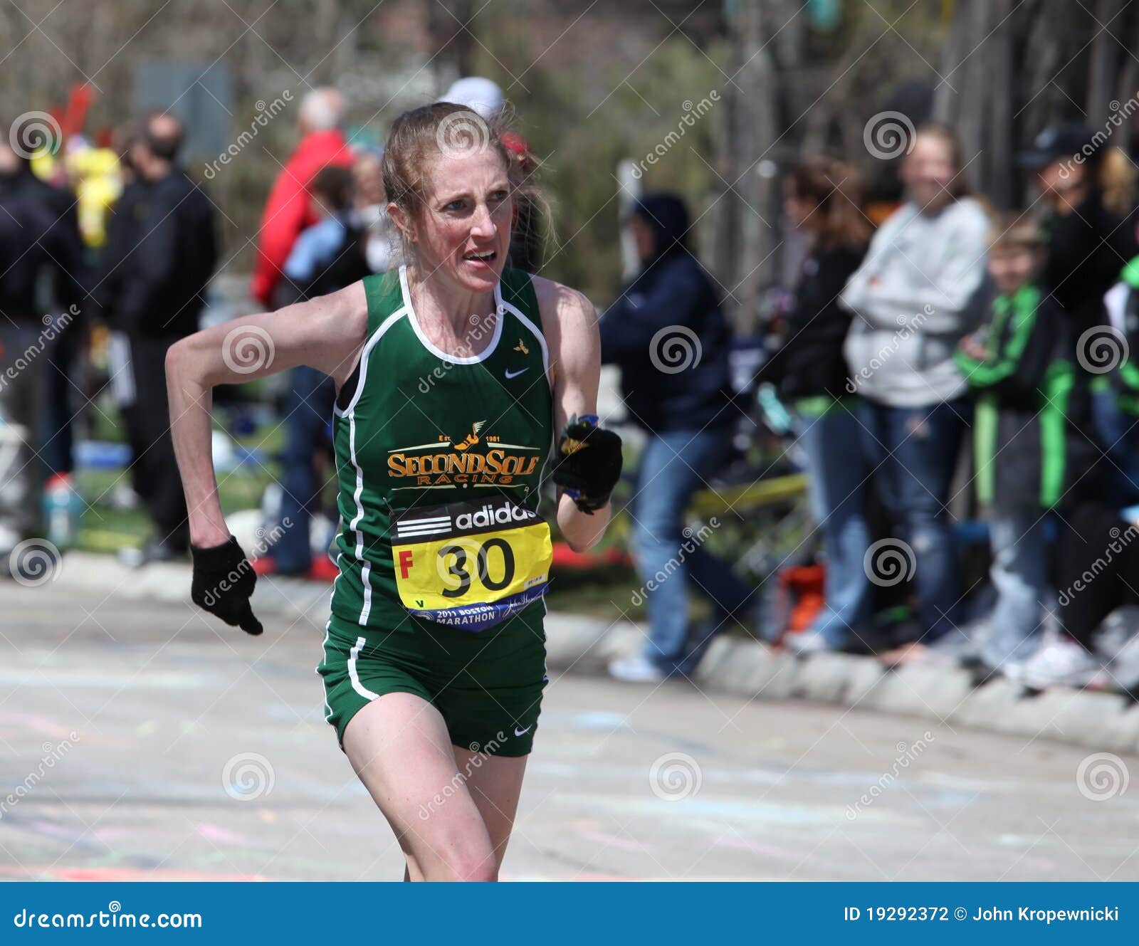 Runners Running Up Heartbreak Hill Editorial Photography - Image of ...