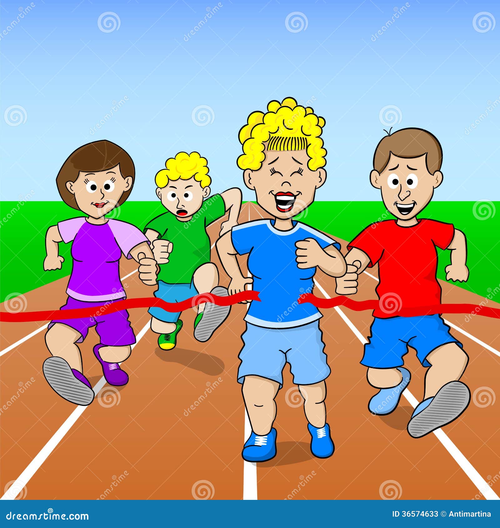 Runners and winner stock vector. Illustration of cinder - 36574633