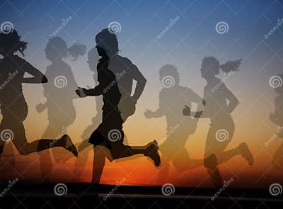 Running stock photo. Image of lope, speed, blue, active - 14548252