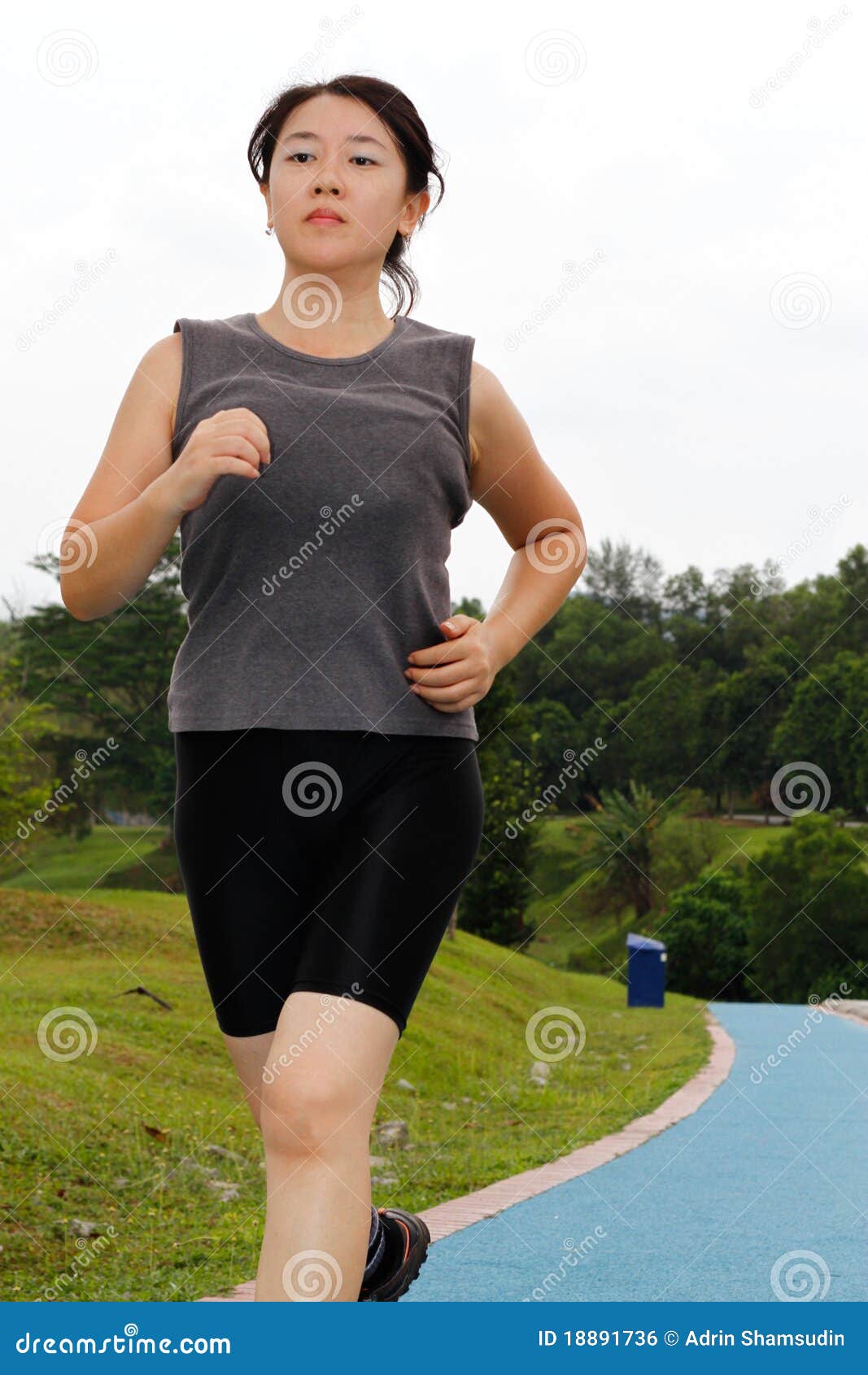 Running stock photo. Image of jogging, chinese, outdoors - 18891736