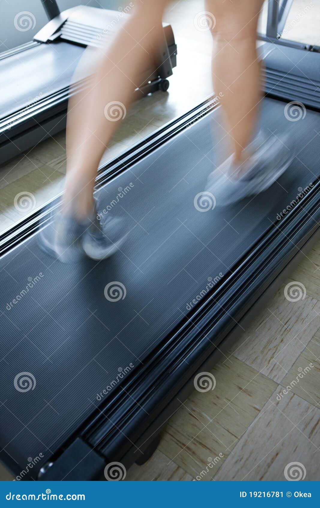 Running stock image. Image of treadmill, exercise, training - 19216781