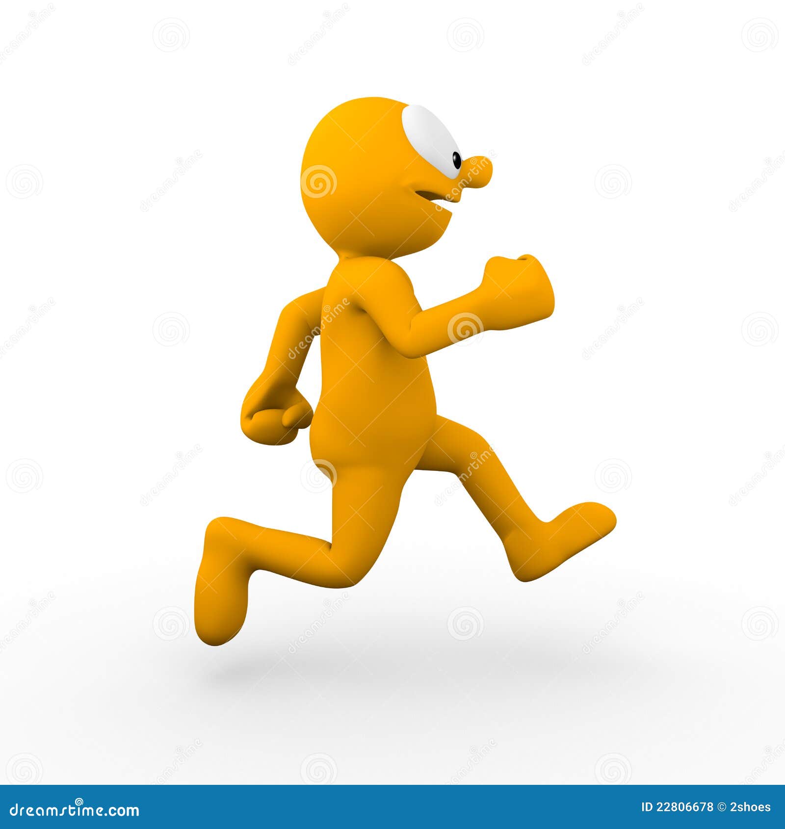 Keeping Pace With Team Royalty-Free Stock Photography | CartoonDealer ...