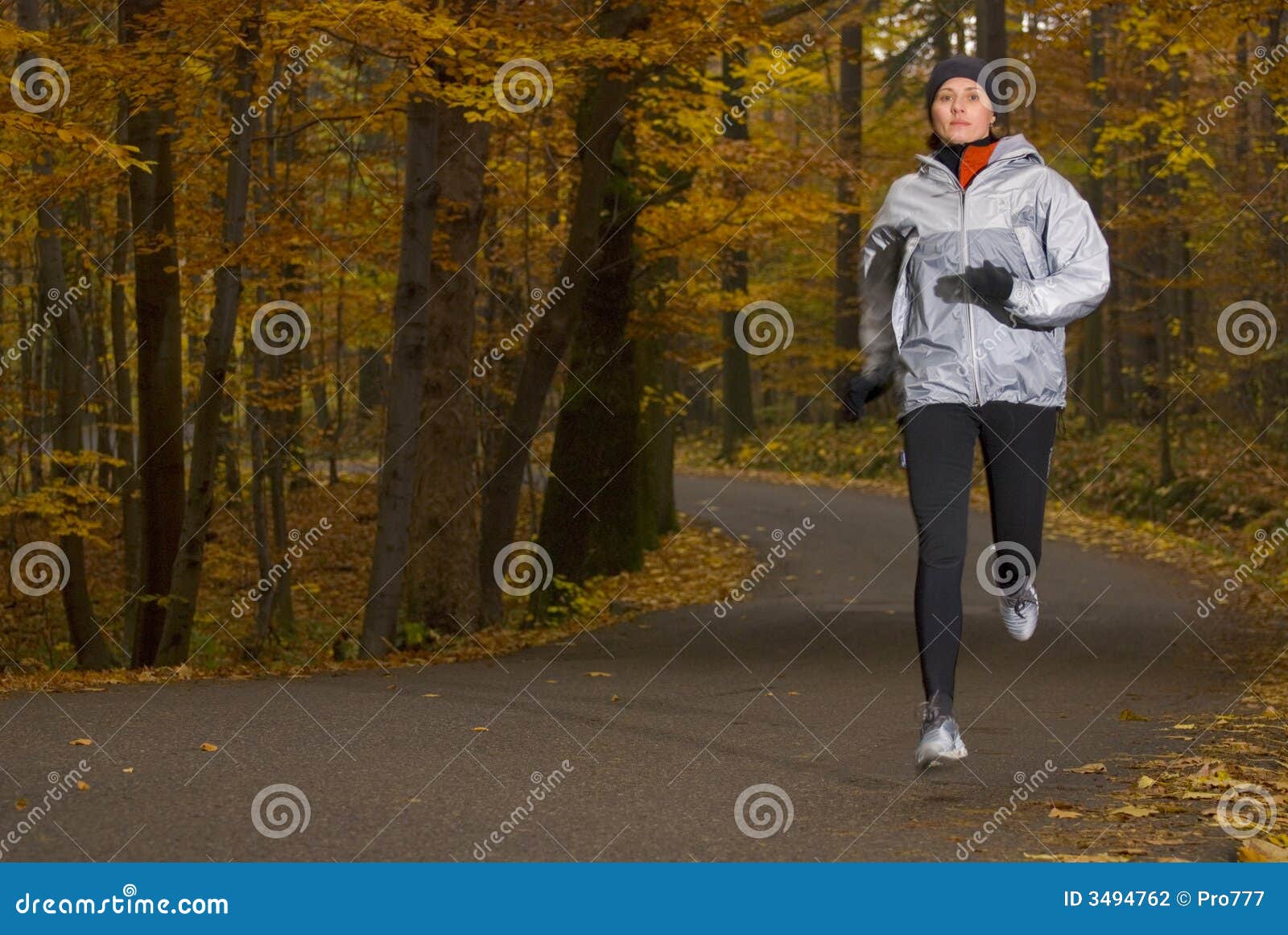 Running stock photo. Image of copy, jogging, horizontal - 3494762