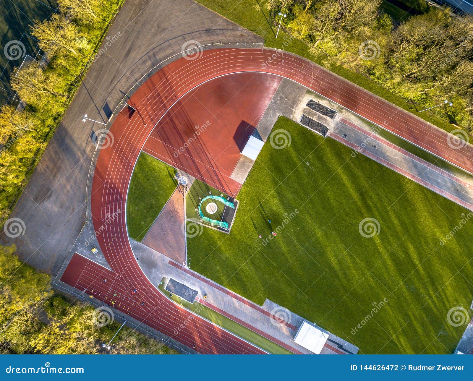 Running athletic track stock photo. Image of contest - 144626472