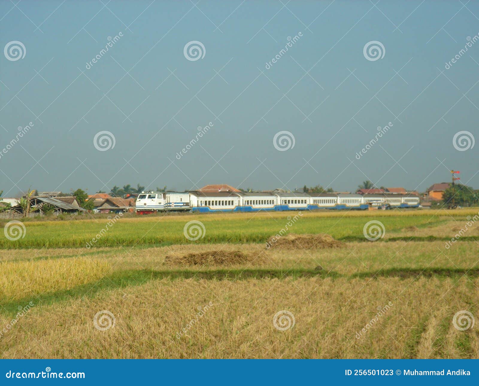Running from Bandung, West Java, To Solo, Central Java. Stock Image ...