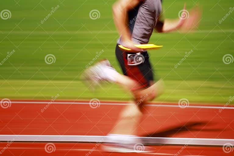 Running the baton stock image. Image of determined, shadow - 7565309