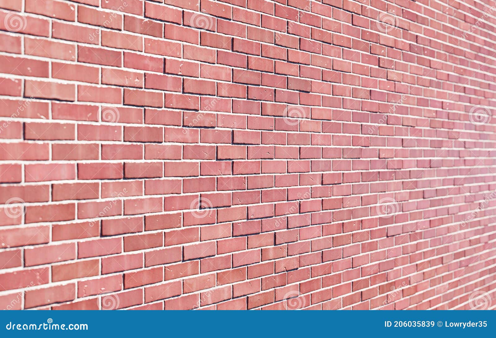 Running Bond Red Brick Wall Background Stock Image - Image of running ...