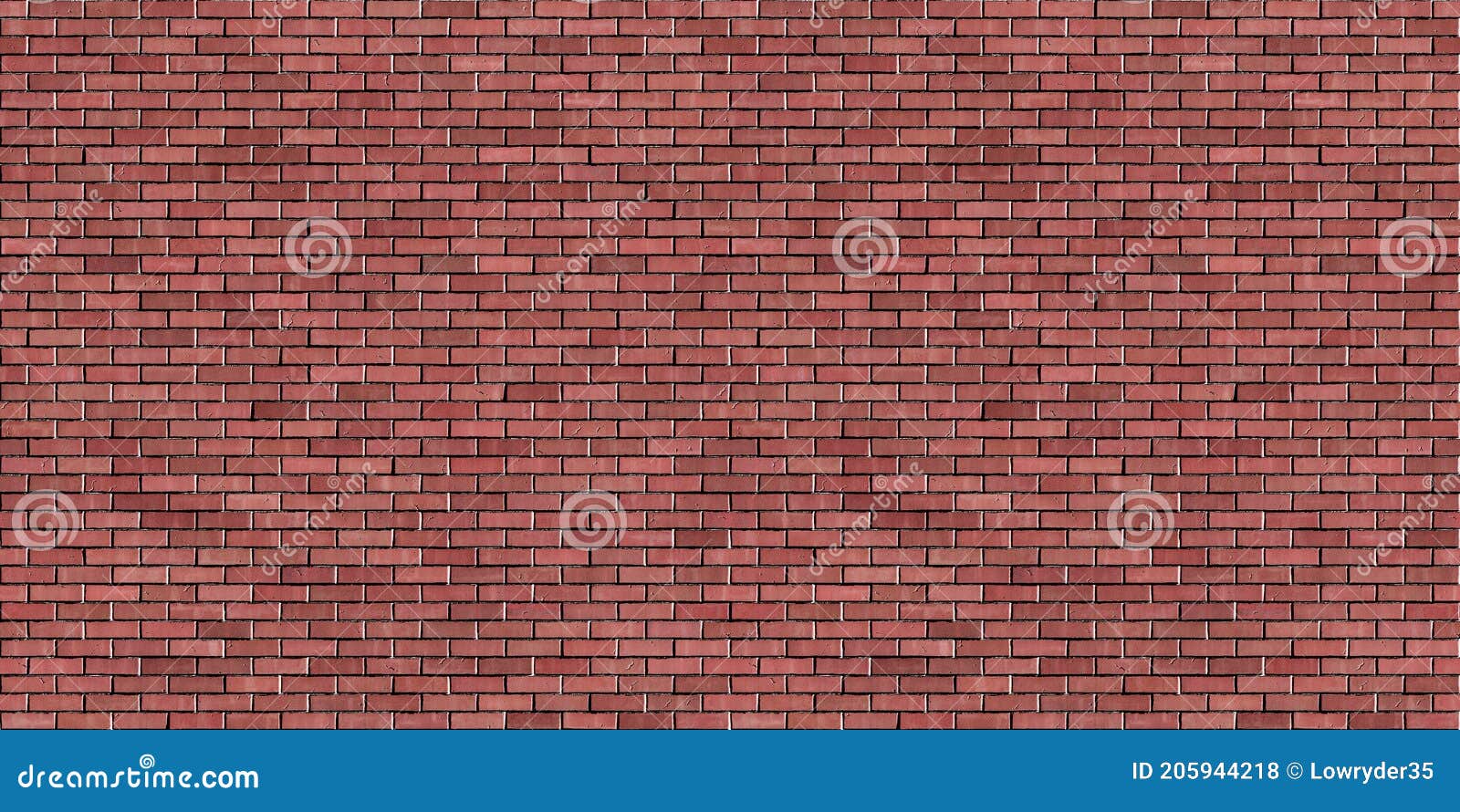 Running Bond Red Brick Wall Seamless Pattern Background Stock Photo ...