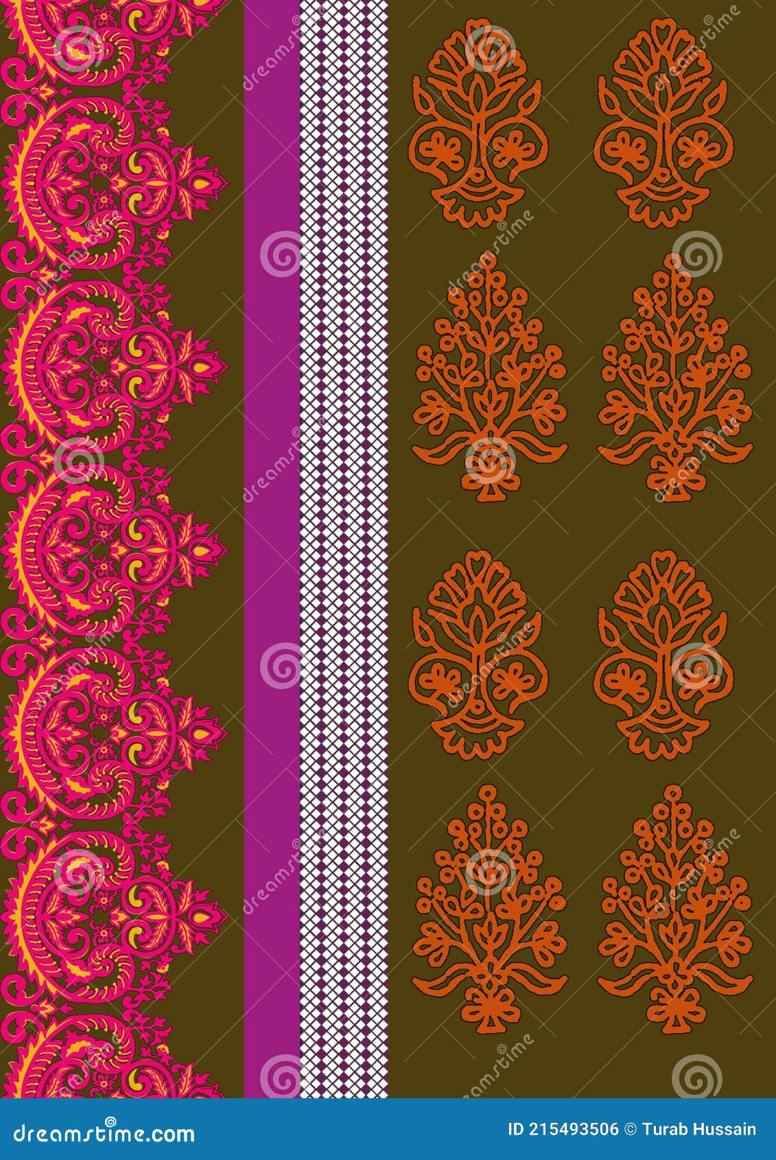 Mughal Border Pattern Stock Illustrations – 642 Mughal Border Pattern ...