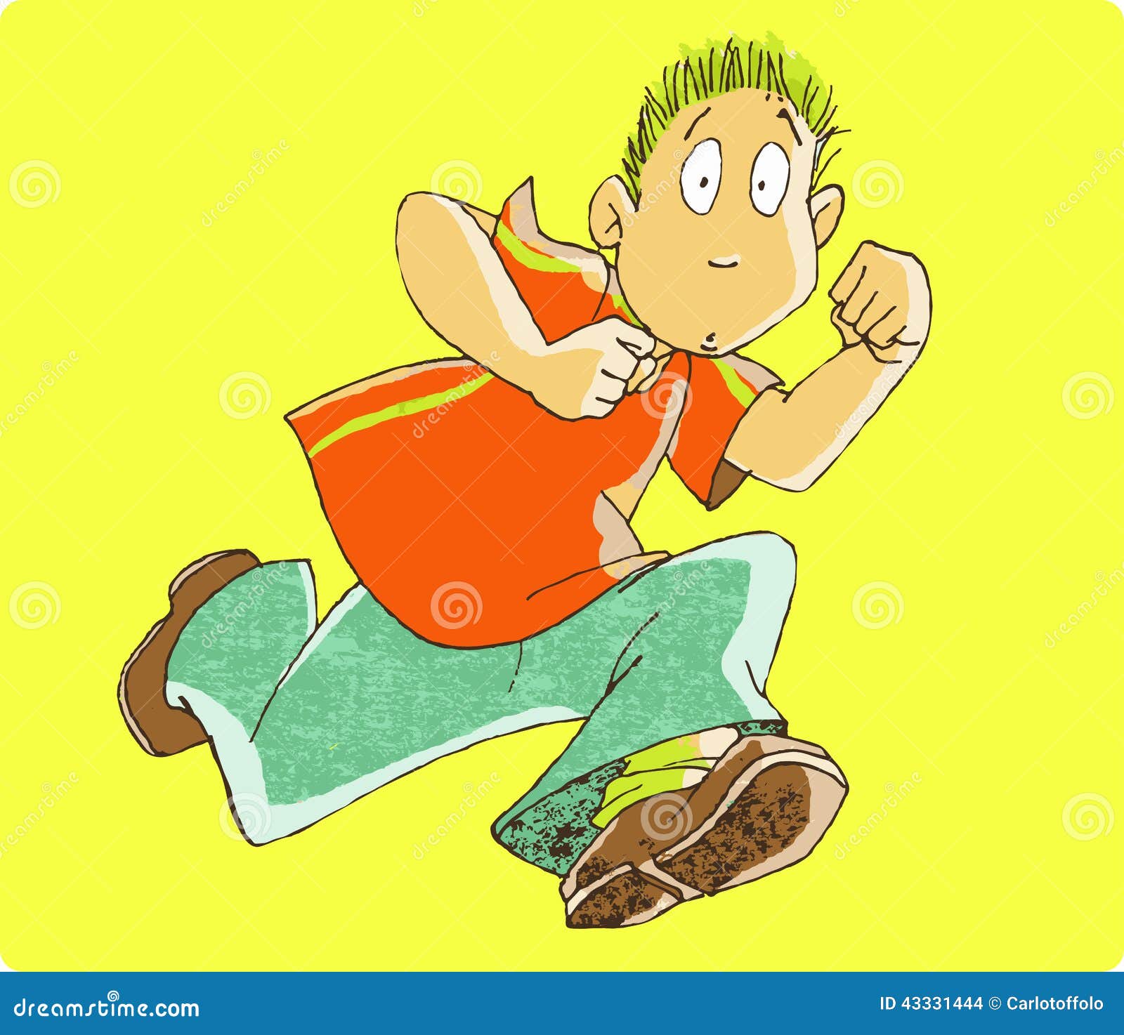 Petrified Time With Cracks Cartoon Vector | CartoonDealer.com #214790203