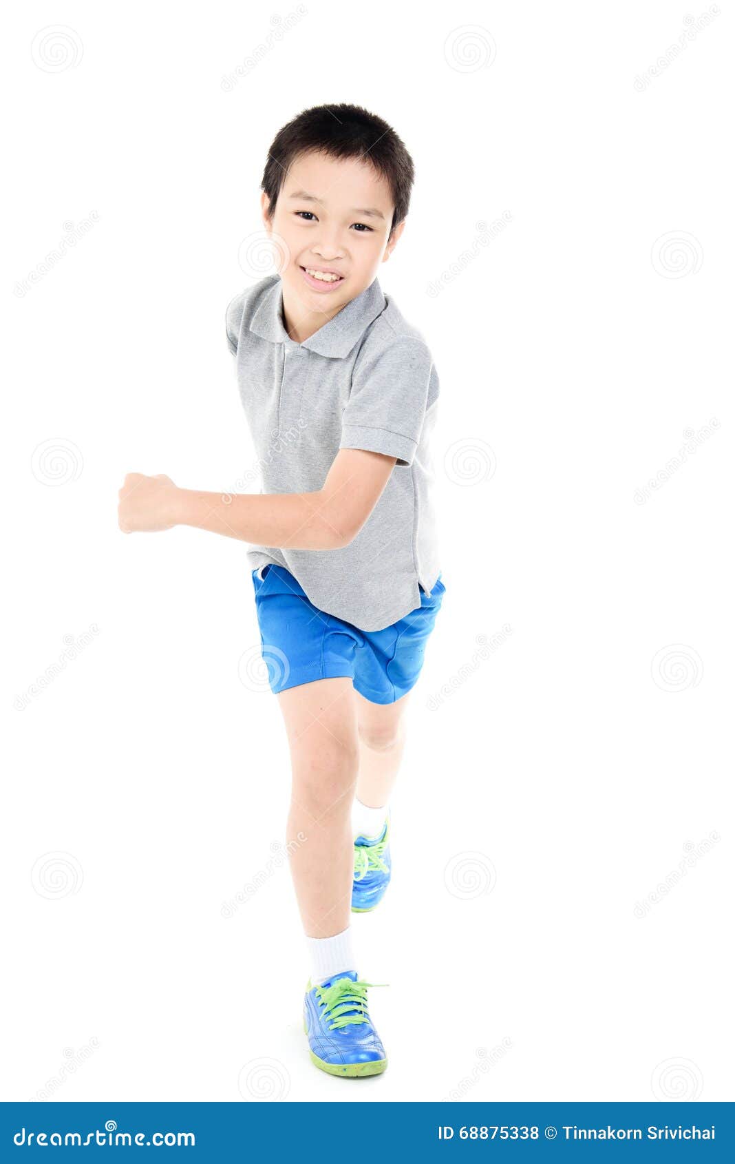 Running boy stock photo. Image of running, male, sport - 68875338