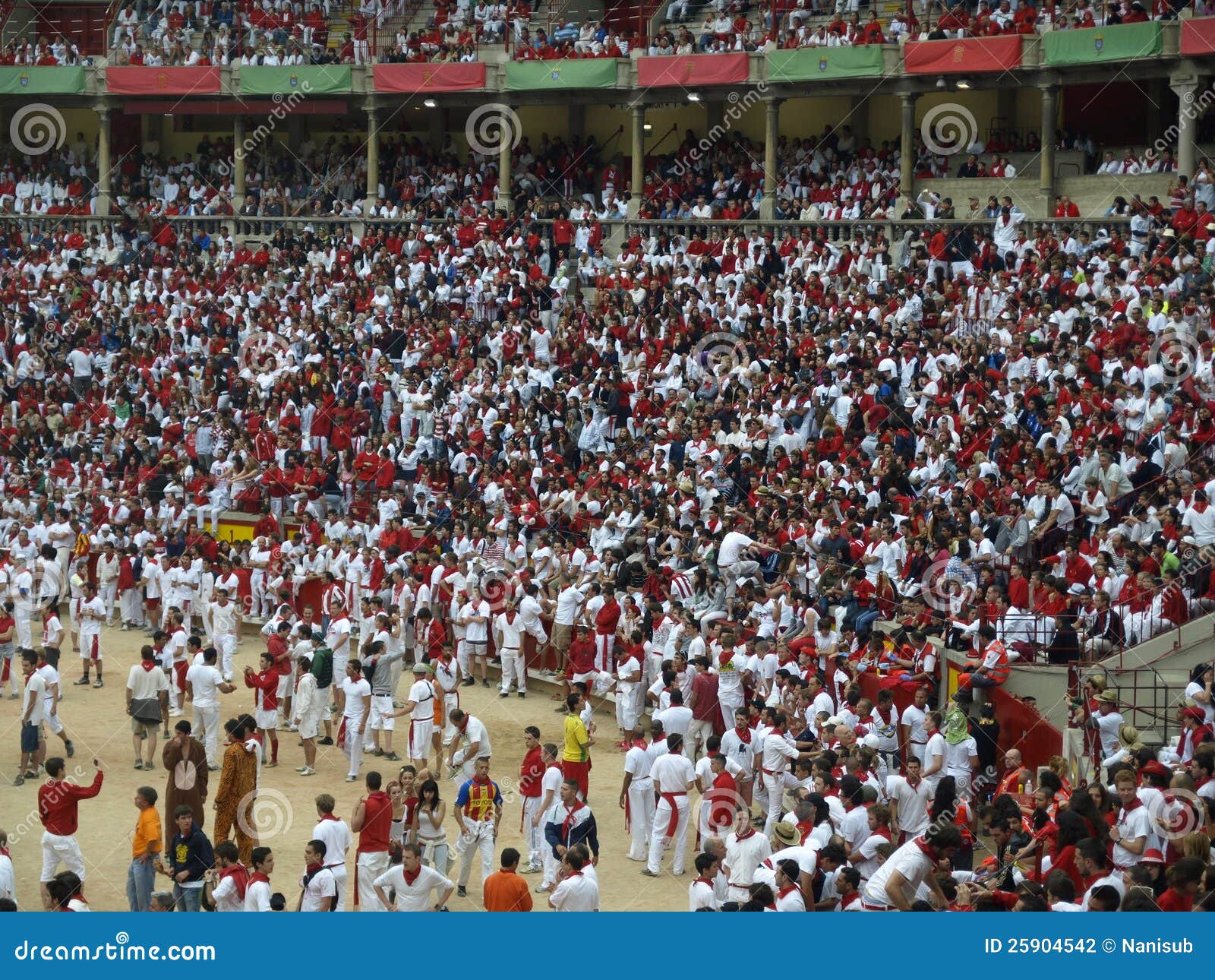 Running of the Bulls in Pamplona Editorial Photography - Image of ...