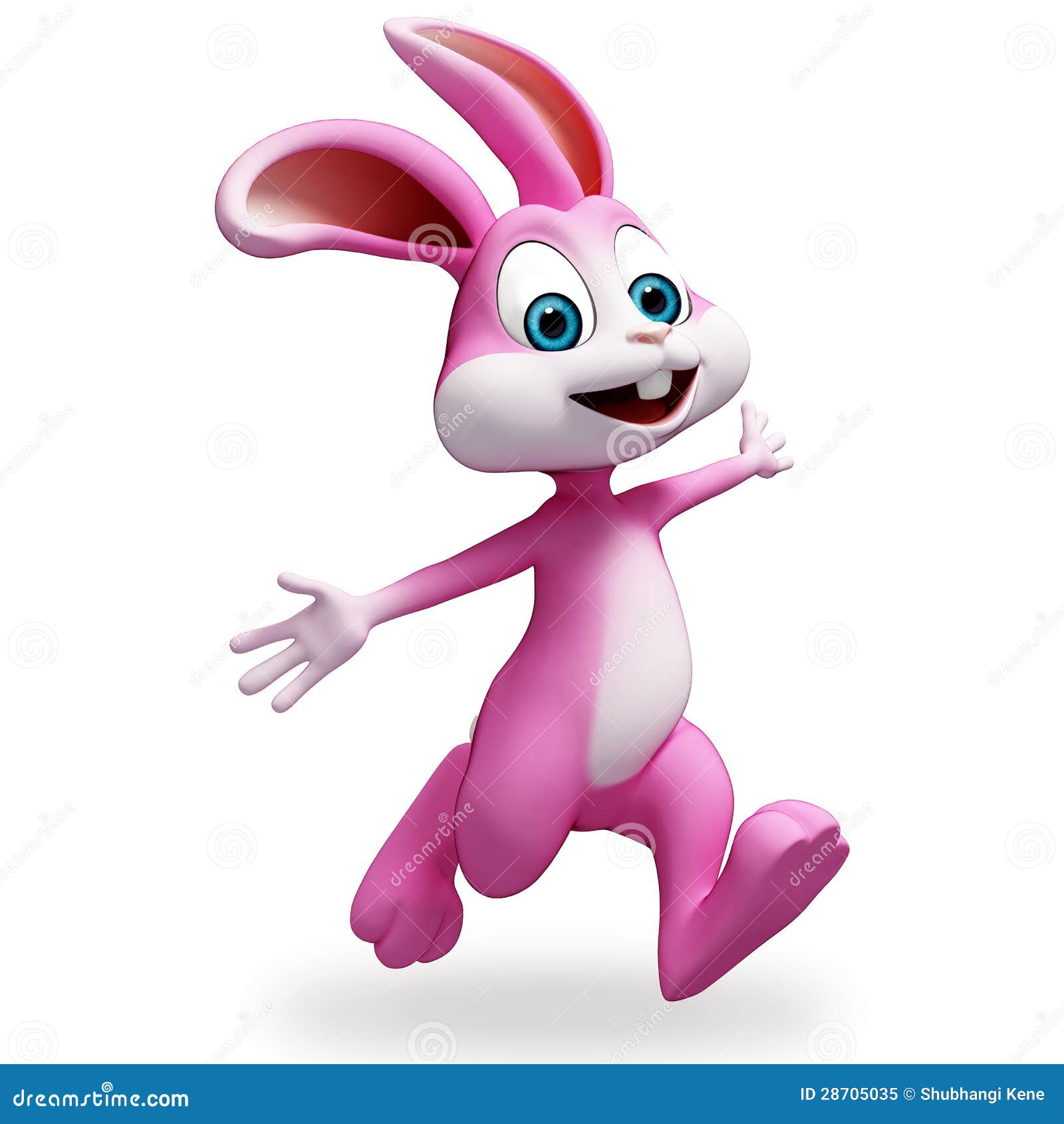 Running bunny stock illustration. Illustration of graphic - 28705035