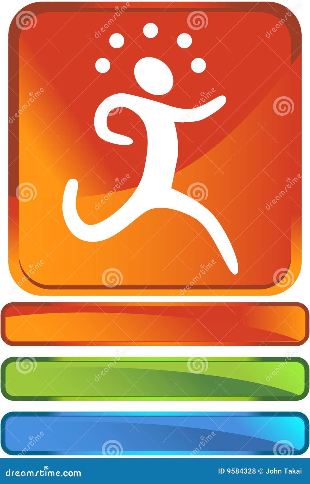 Running Button Stock Illustrations – 3,963 Running Button Stock ...