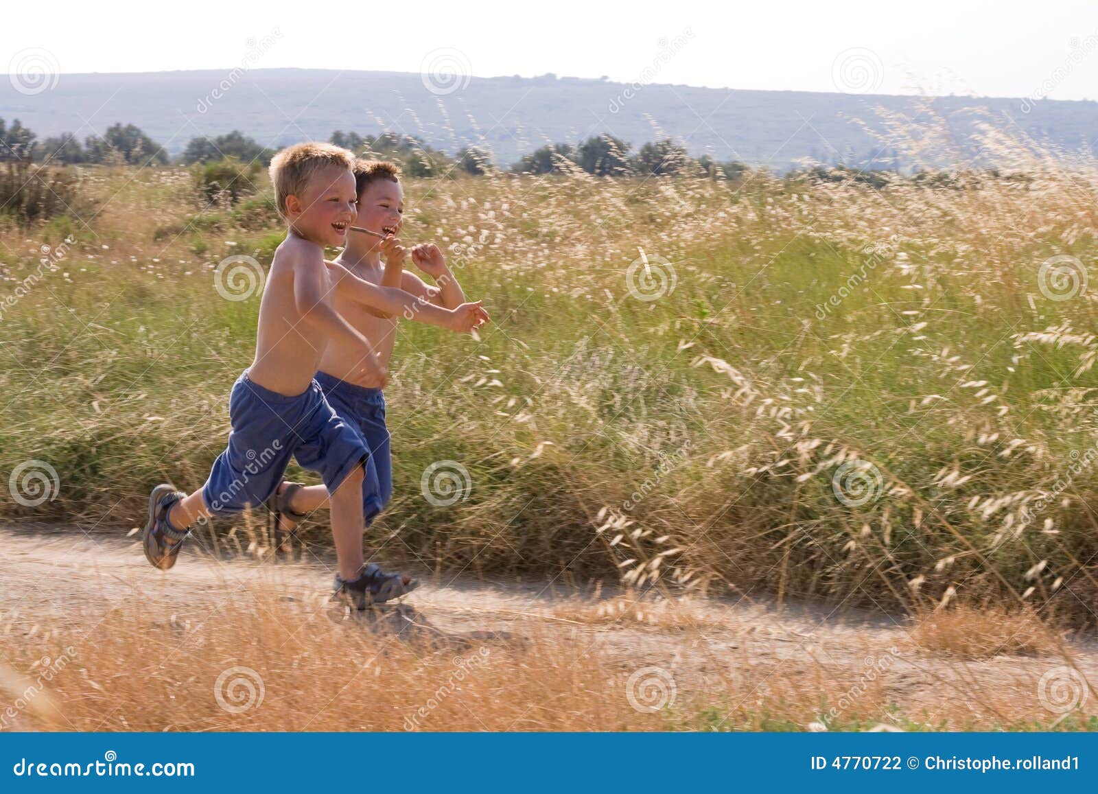 Running children stock photo. Image of ecologist, human - 4770722