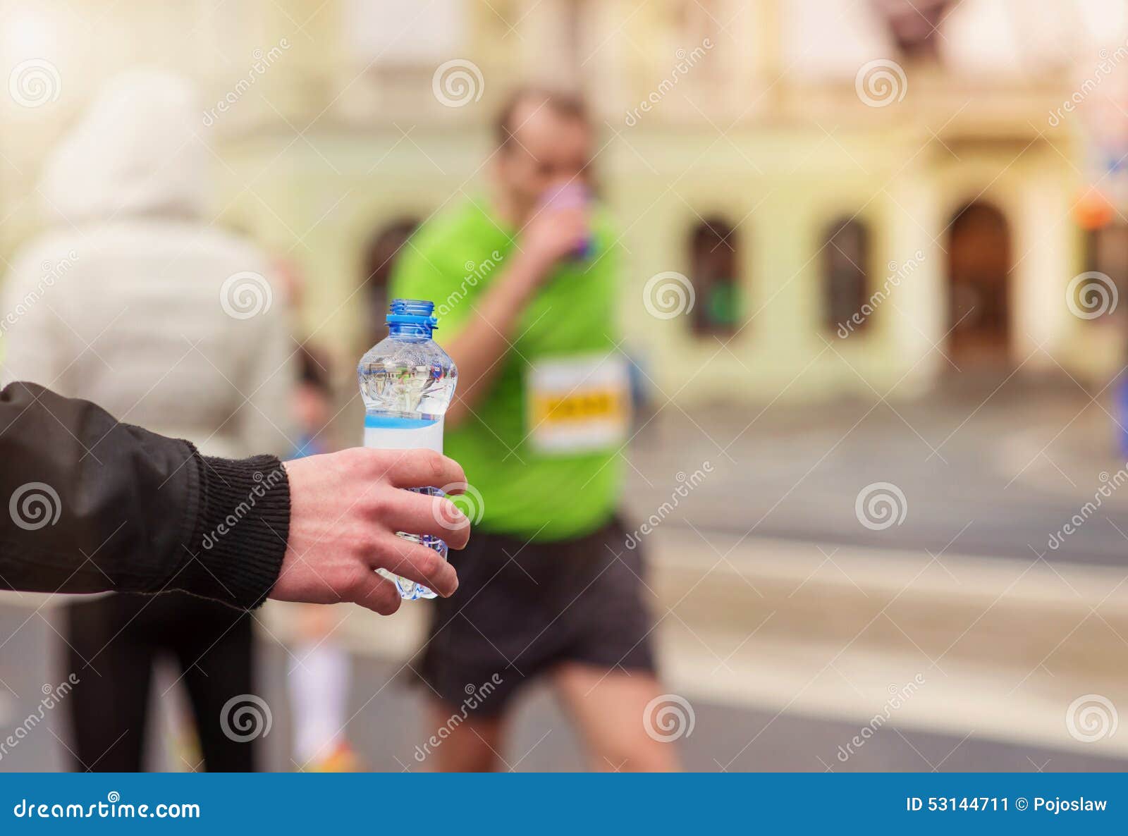 Running in the city stock image. Image of athlete, adult - 53144711