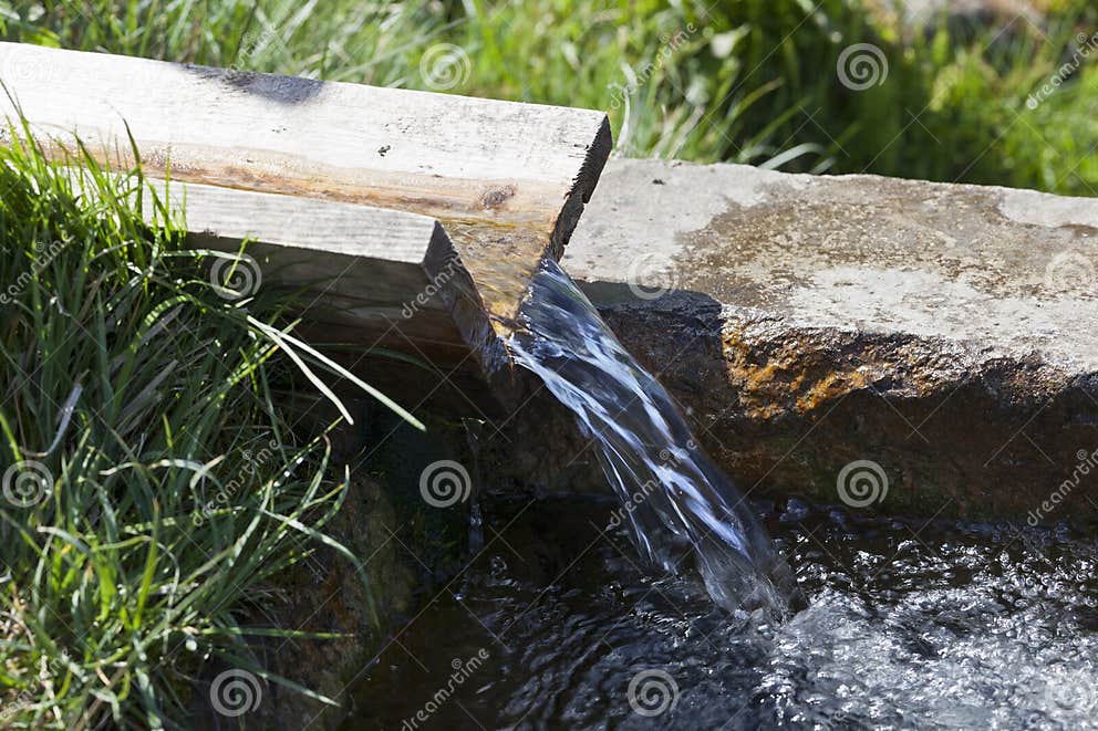 Running clean water stock photo. Image of clear, outdoor - 24832372
