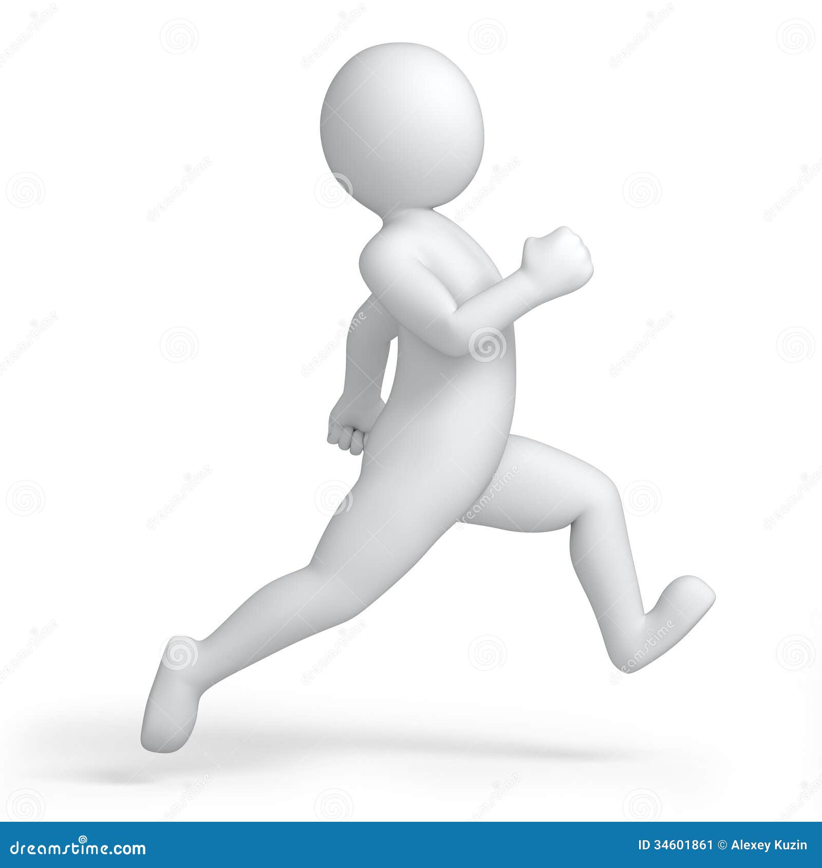 3d Human Running